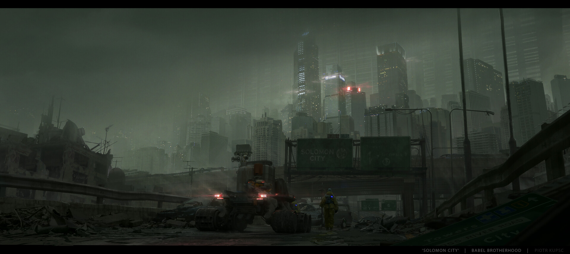 Piotr Kupsc - SOLOMON CITY - Grey Basin - Babel Brotherhood