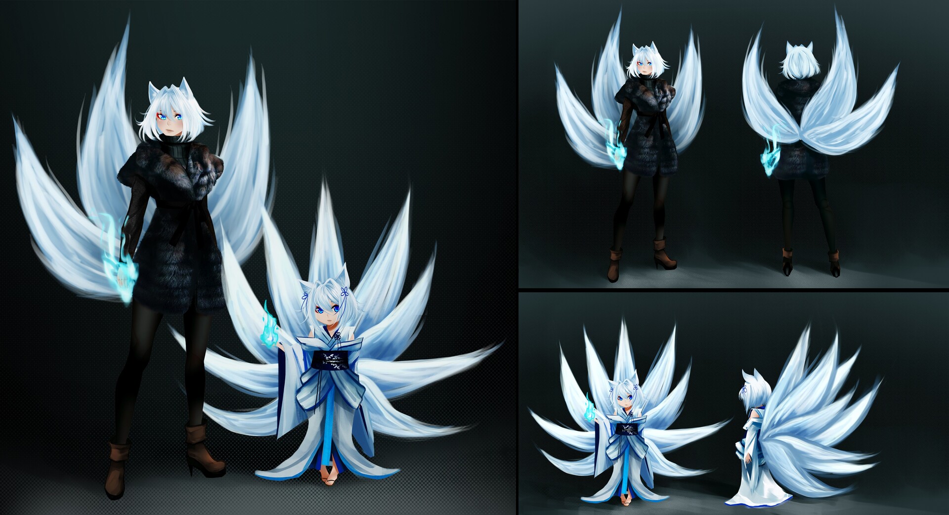 ArtStation - Blue Fox