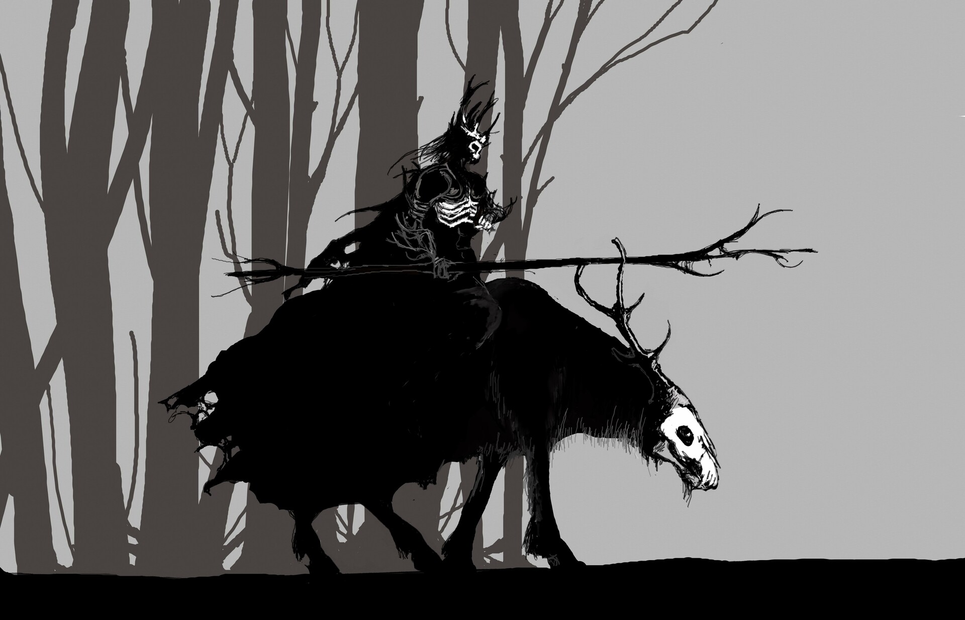 ArtStation - Dark rider