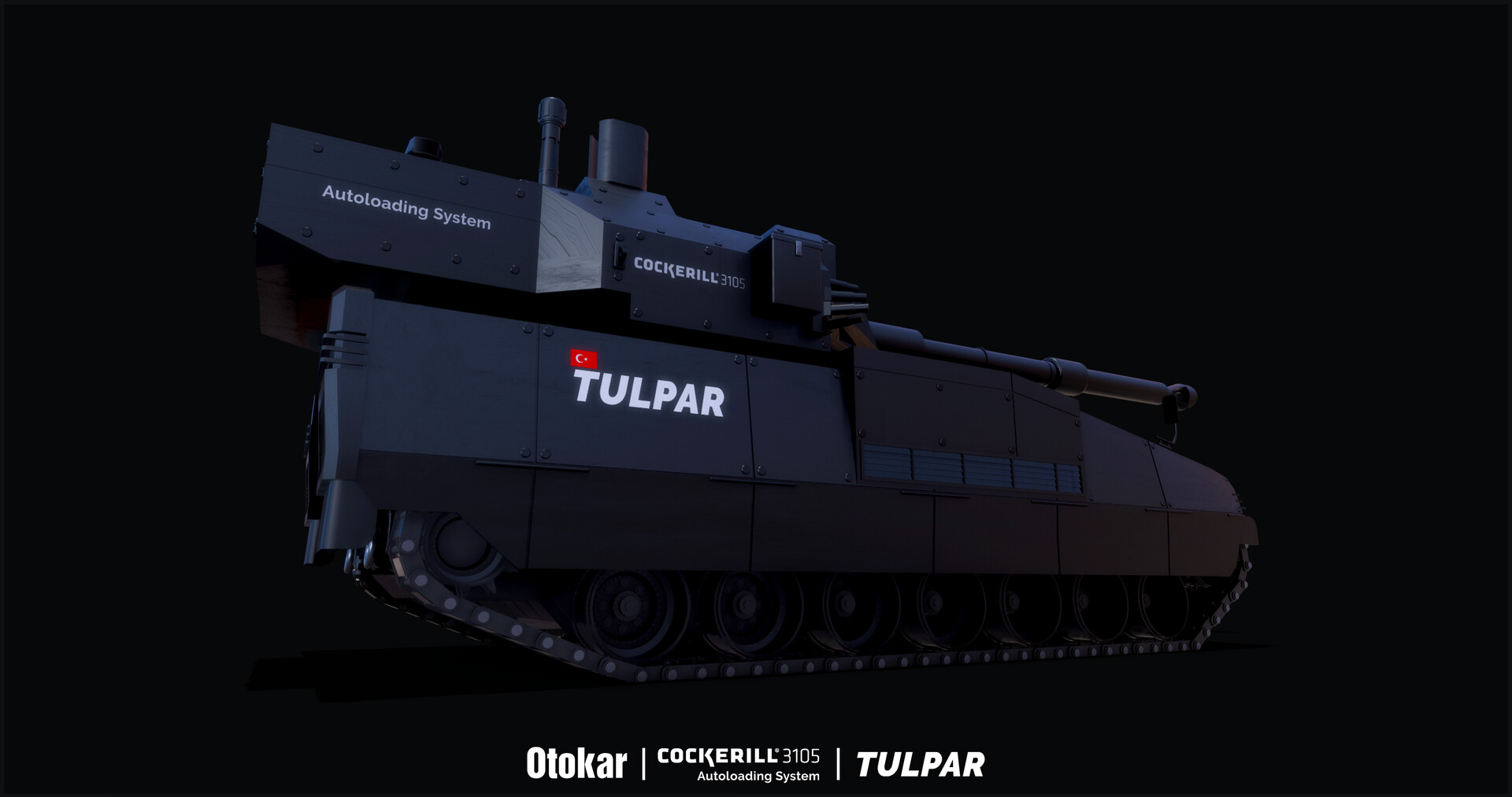 Feridun Engin - TULPAR "Pallet Armored Vehicle" (Mini Tank Version)