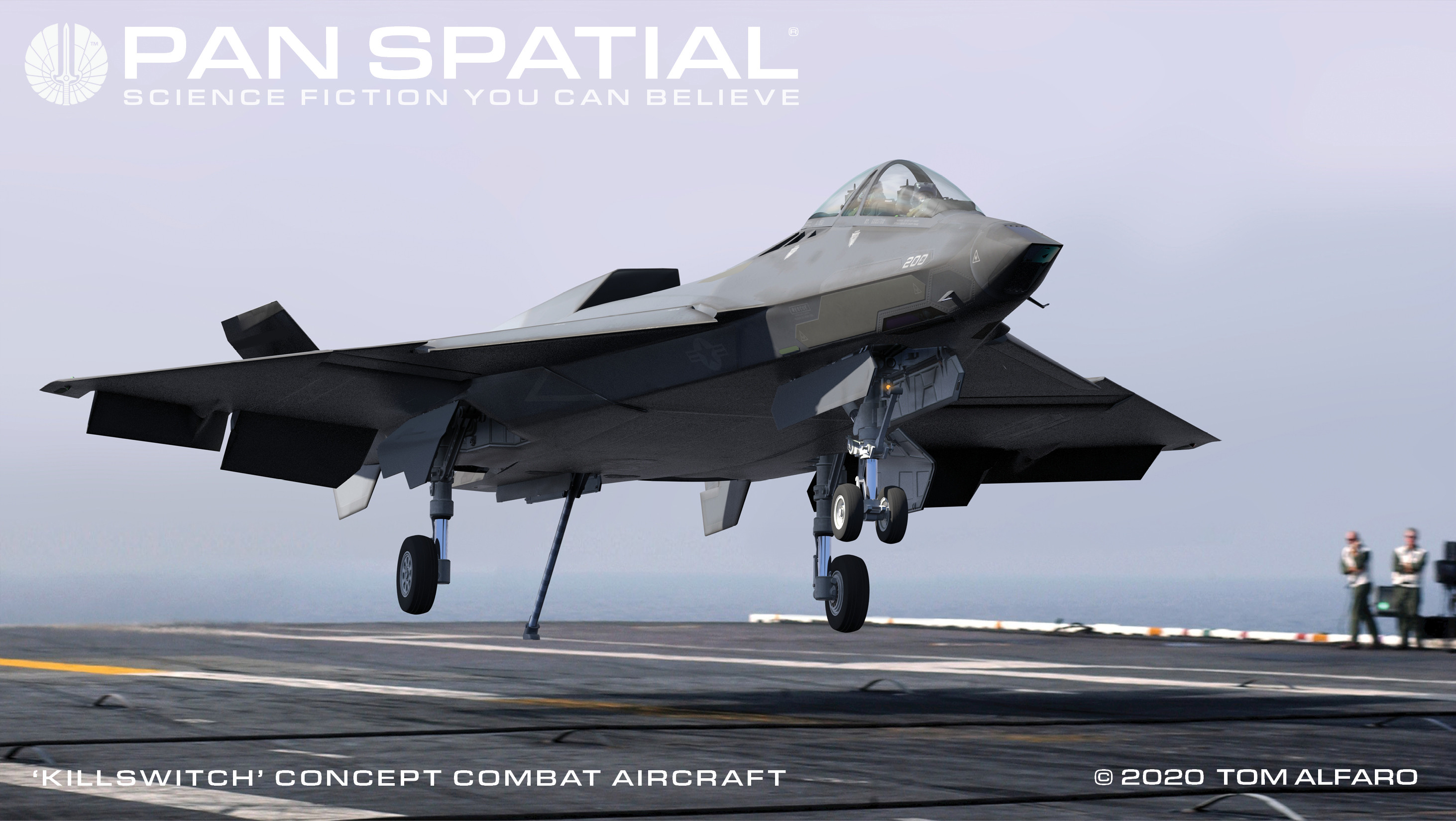 PAN SPATIAL Aerospace Concept Design - Killswitch Concept Combat ...