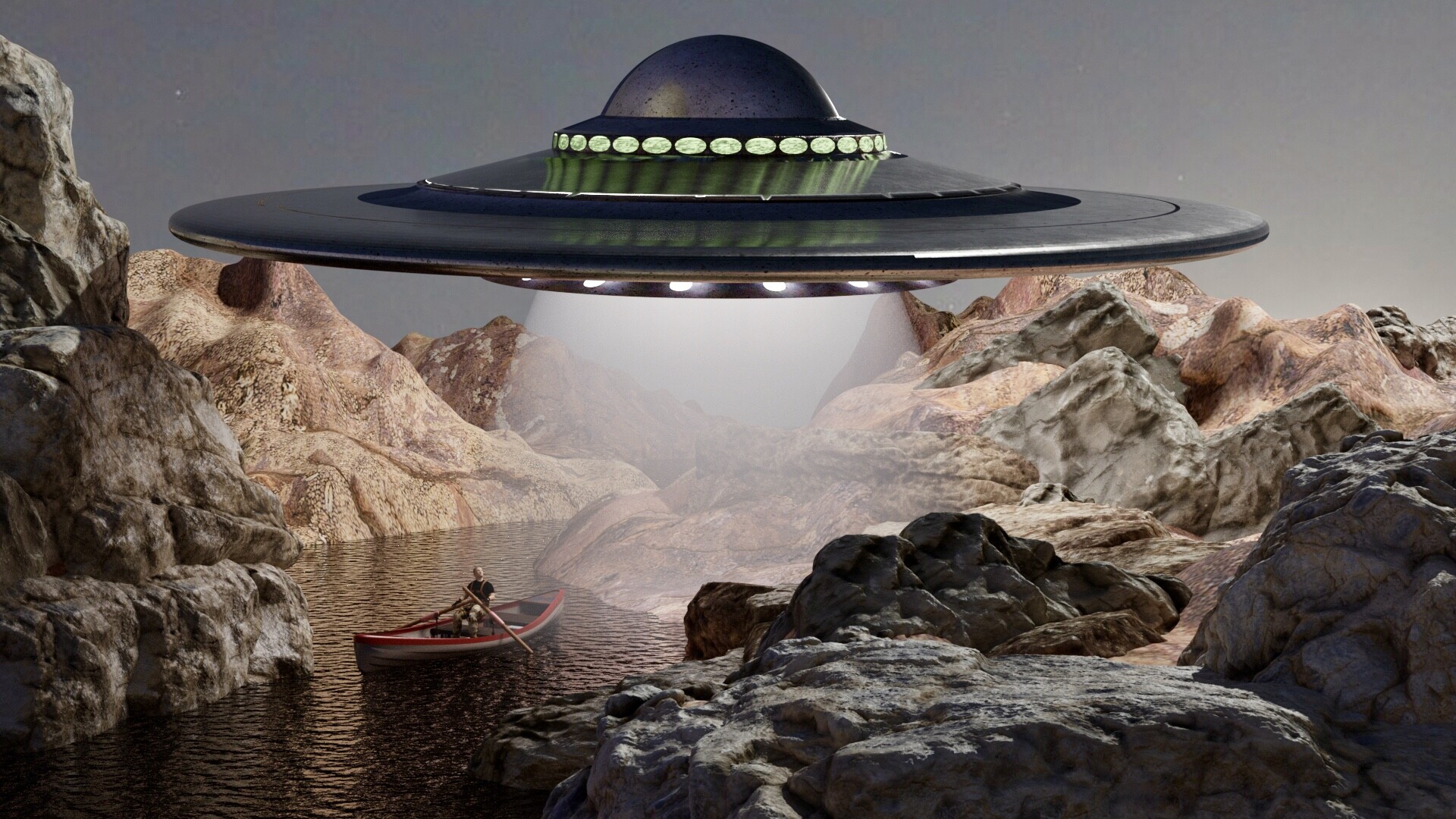 ArtStation - Alien Encounter I