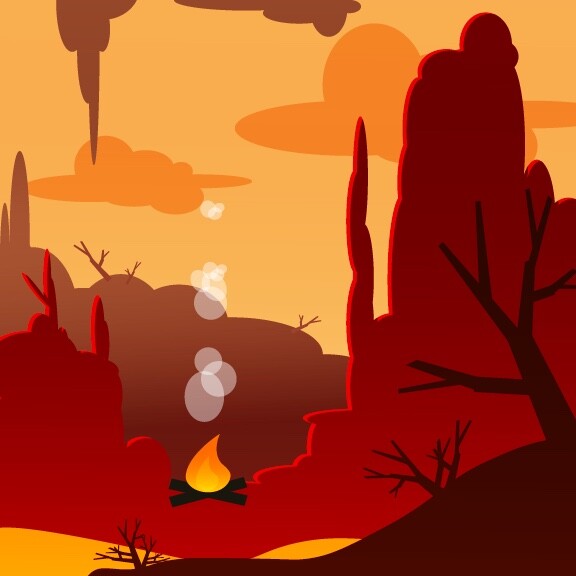 ArtStation - Calm Hellscape