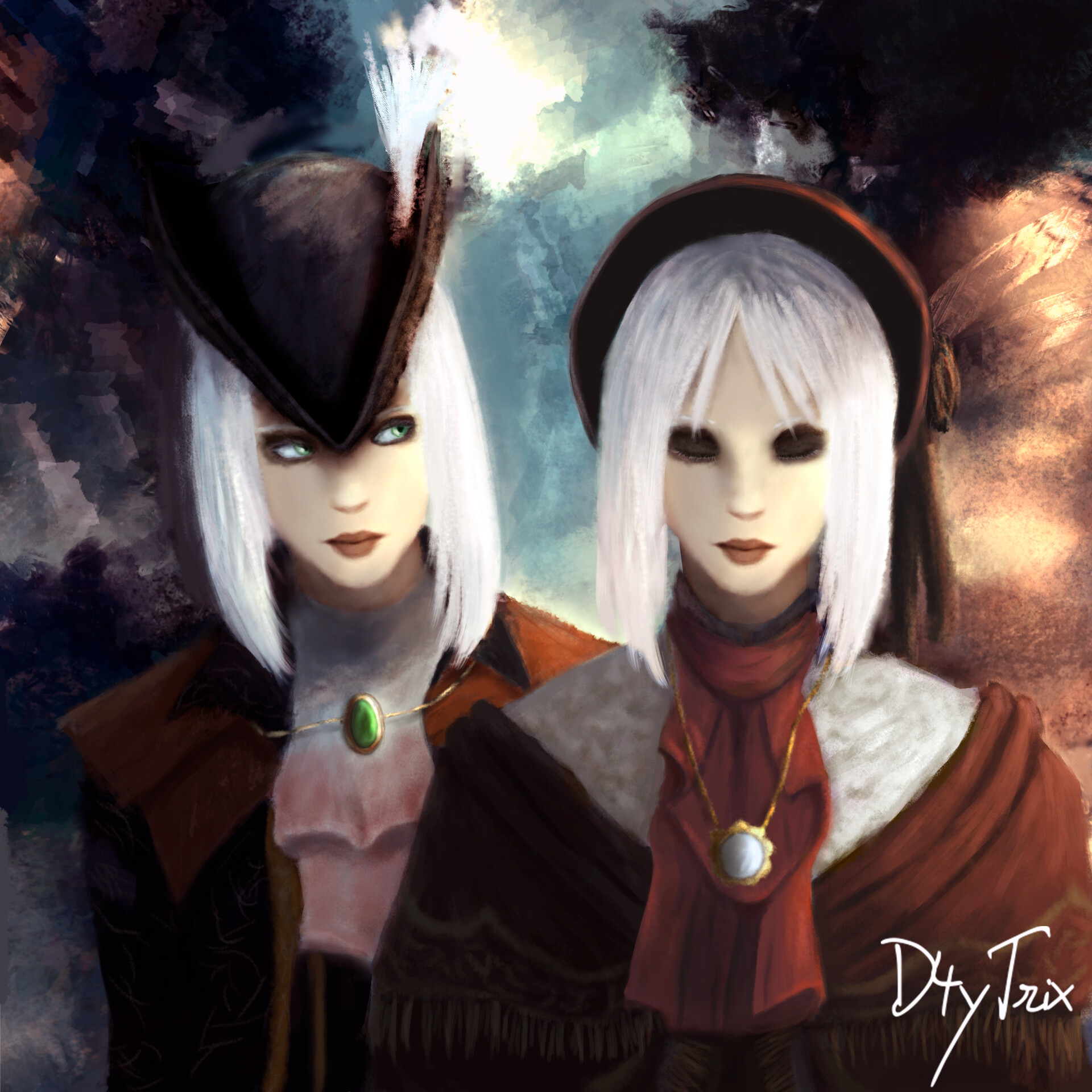 ArtStation - Lady Maria and Plain Doll