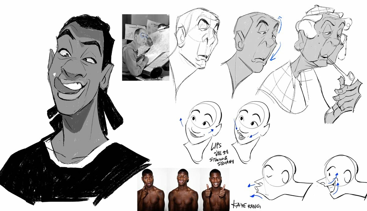 ArtStation - facial expressions