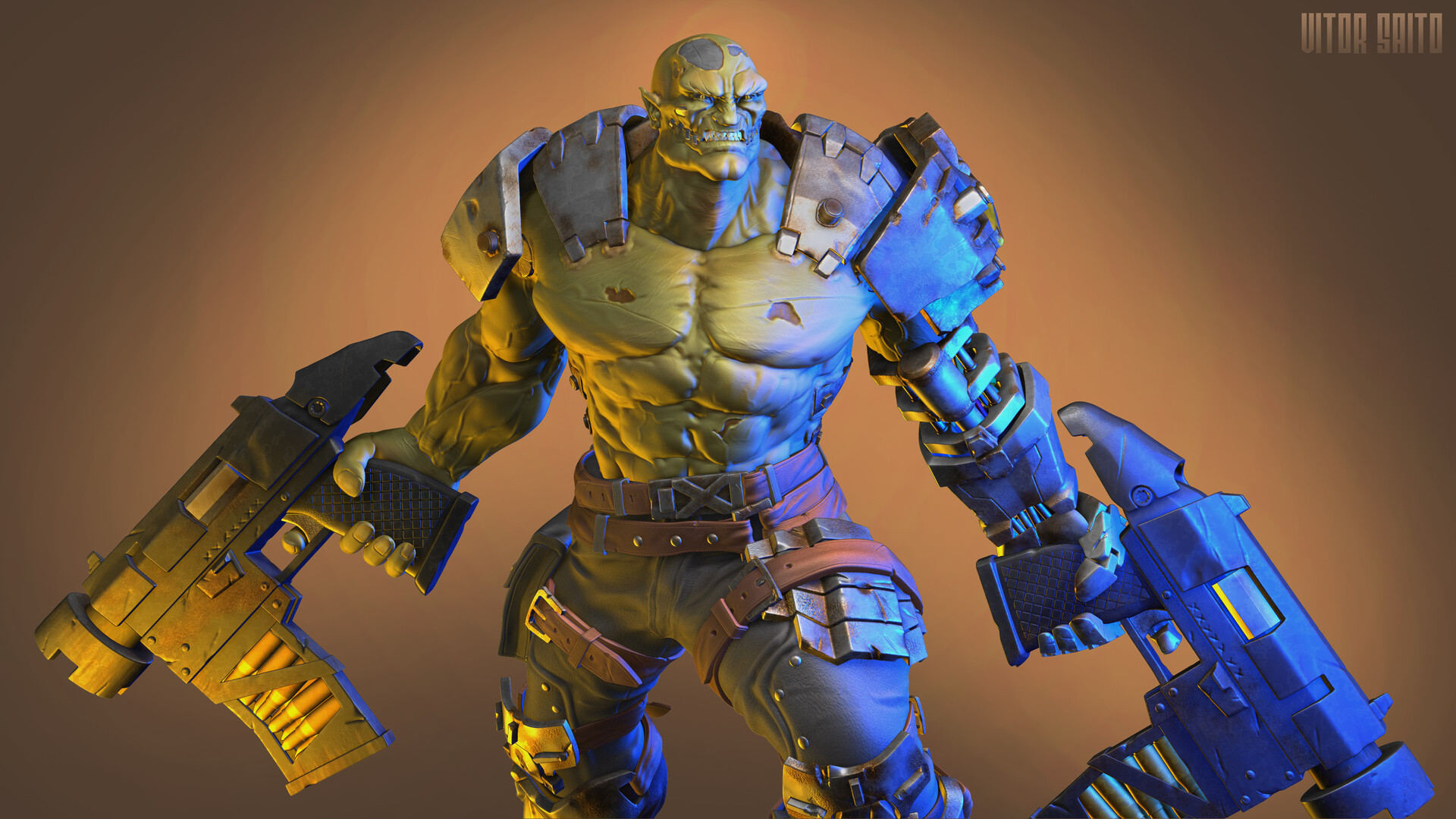 Vitor Saito - Cyborg Orc | Study