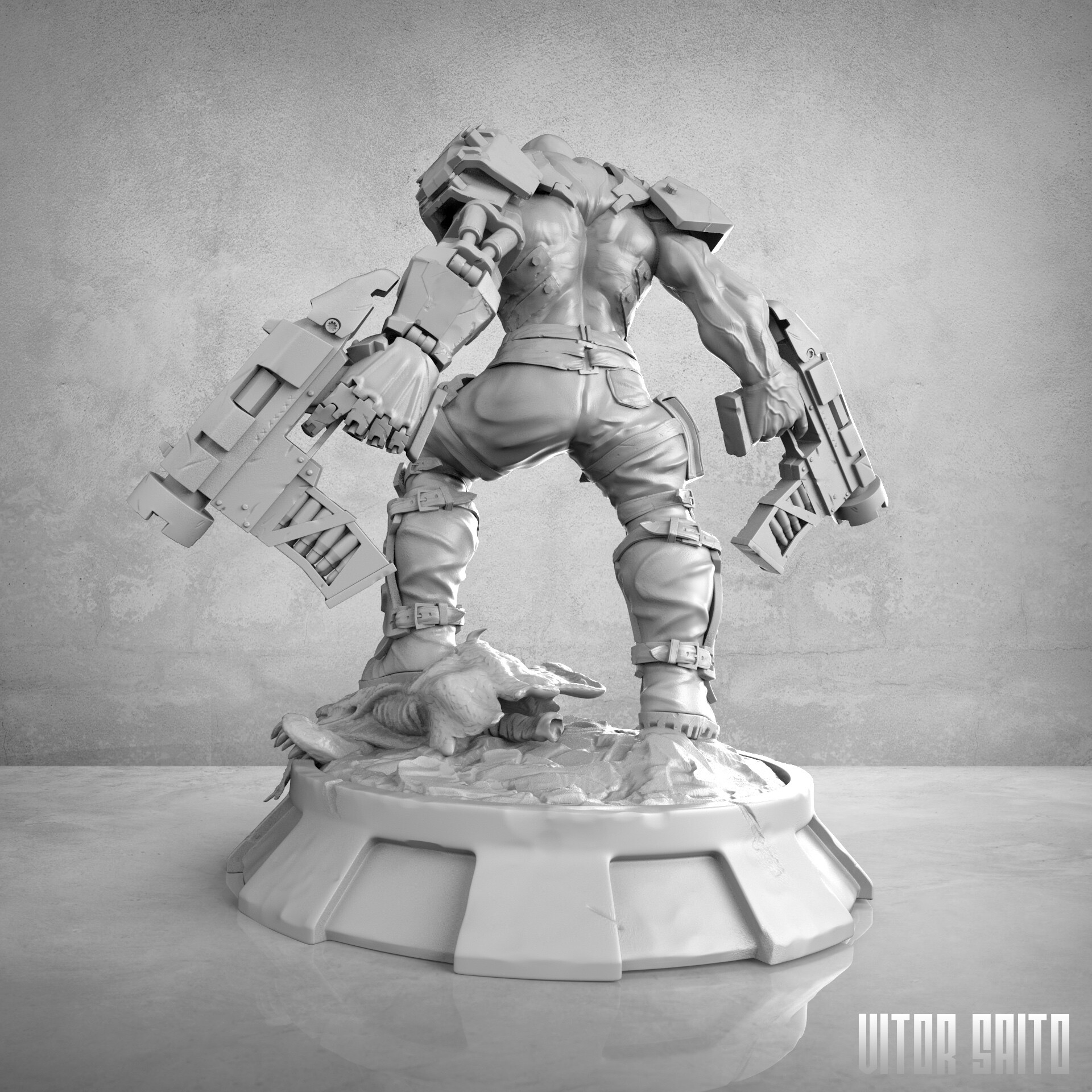 Vitor Saito - Cyborg Orc | Study