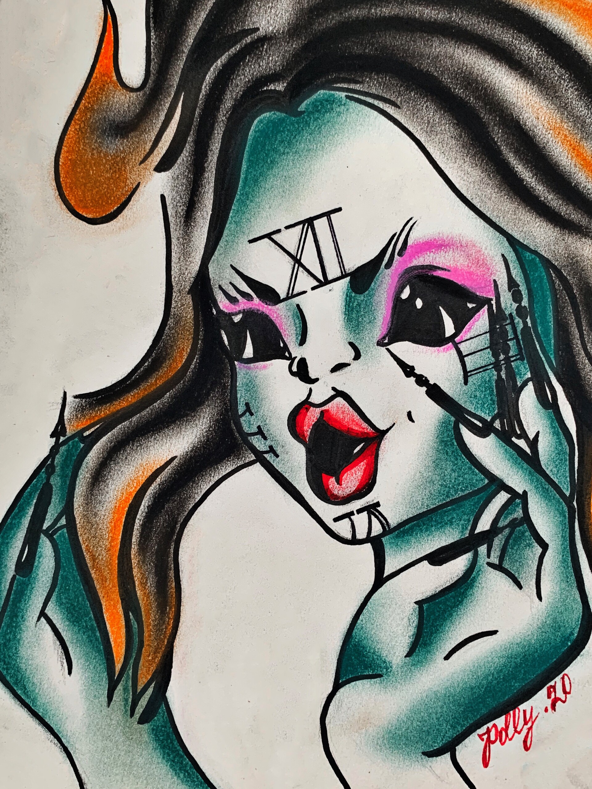 ArtStation - Clock Girl