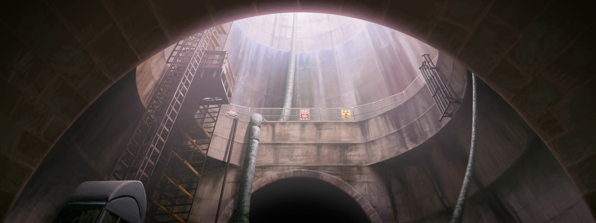 ArtStation - Underground Hanger