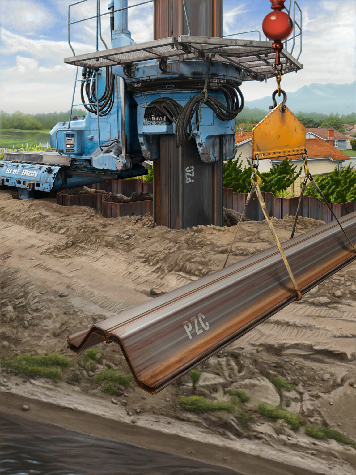 Dan Johnson - Infrastructure Digital Illustration