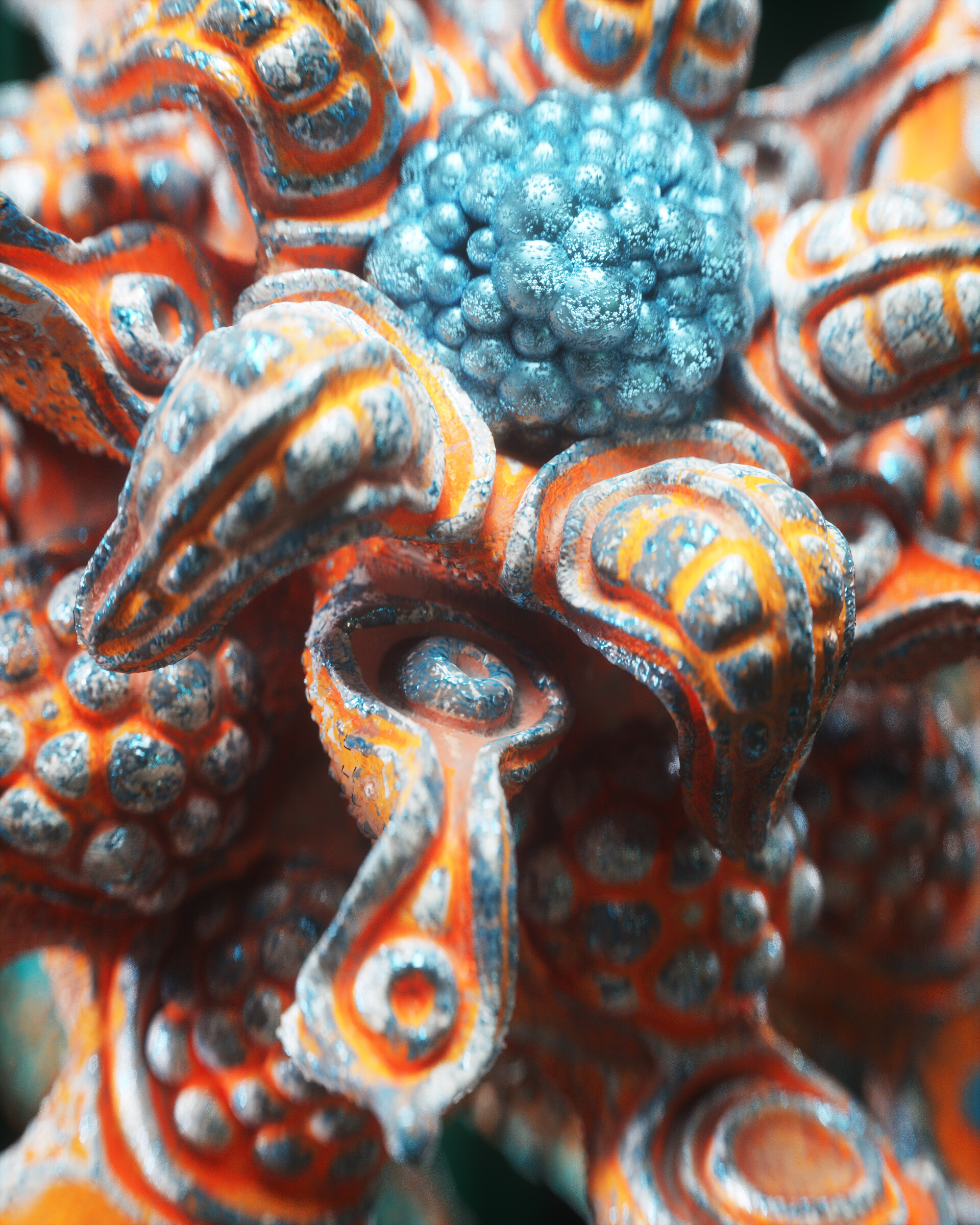 Sakke Soini - Ceramic Alien Flowers 2