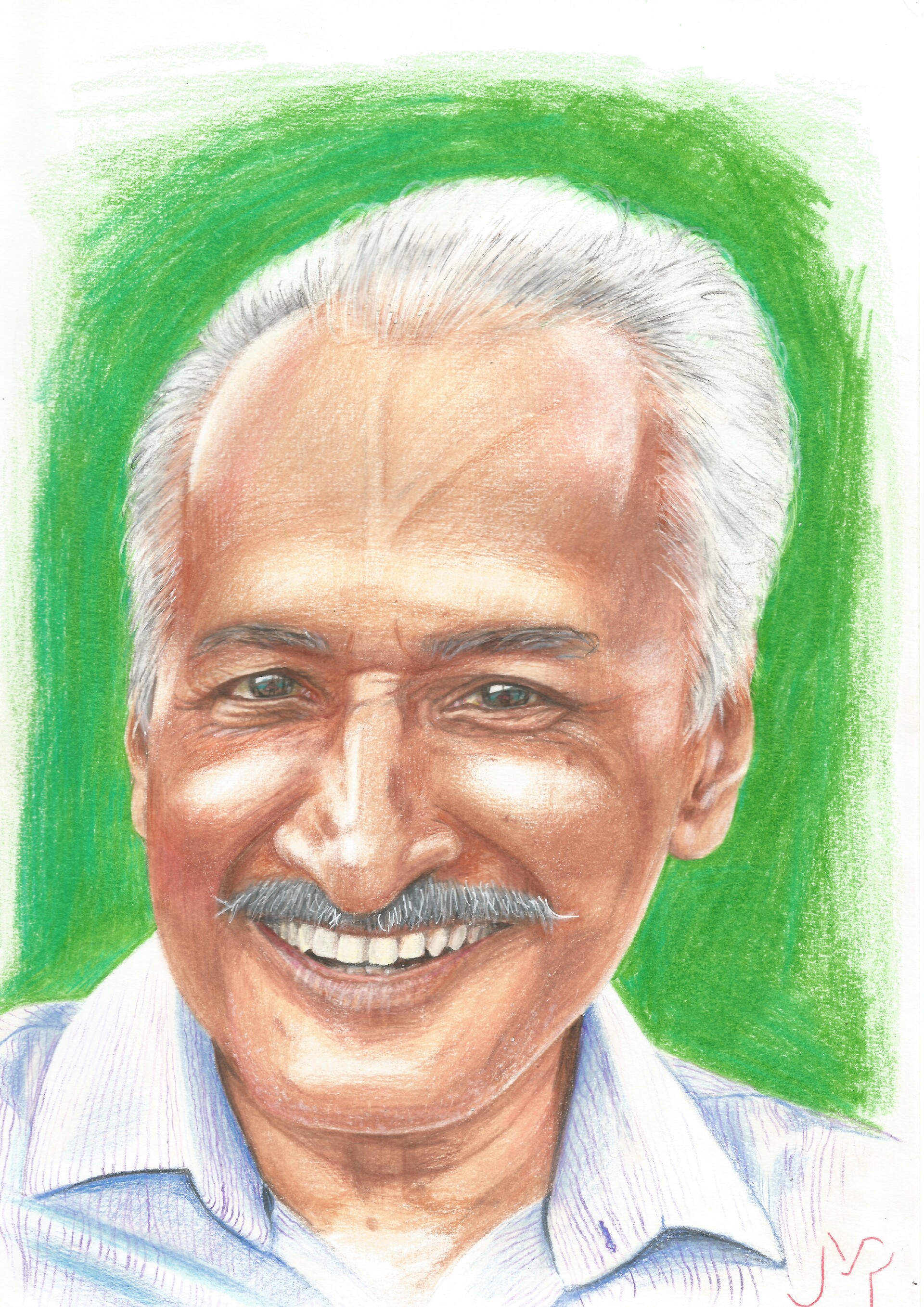 Jacob Panicker - Colored Pencil Portraits