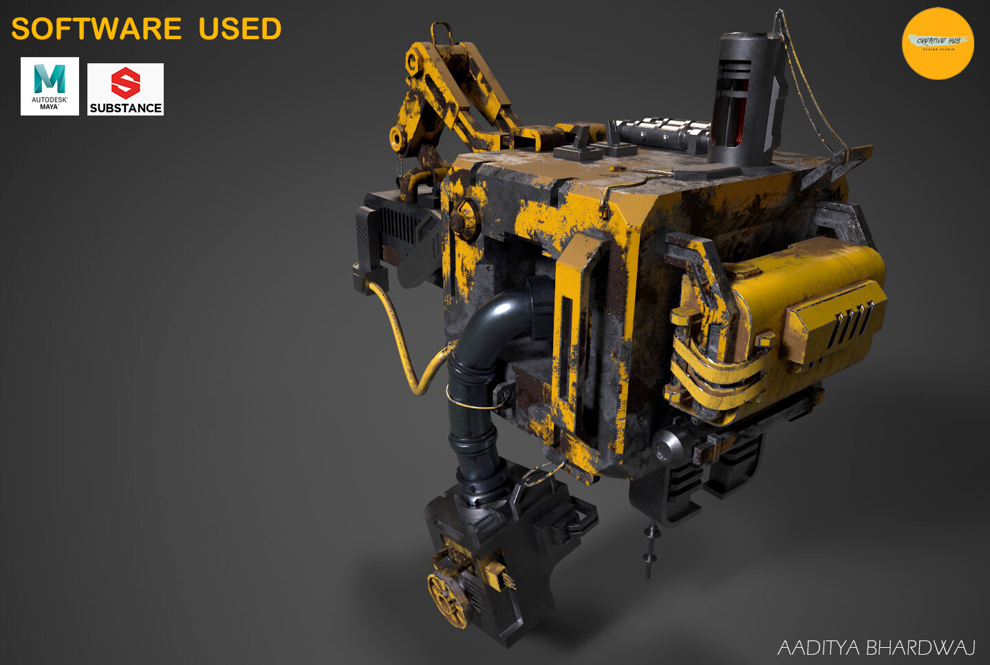ArtStation - RANDOM Machine Part
