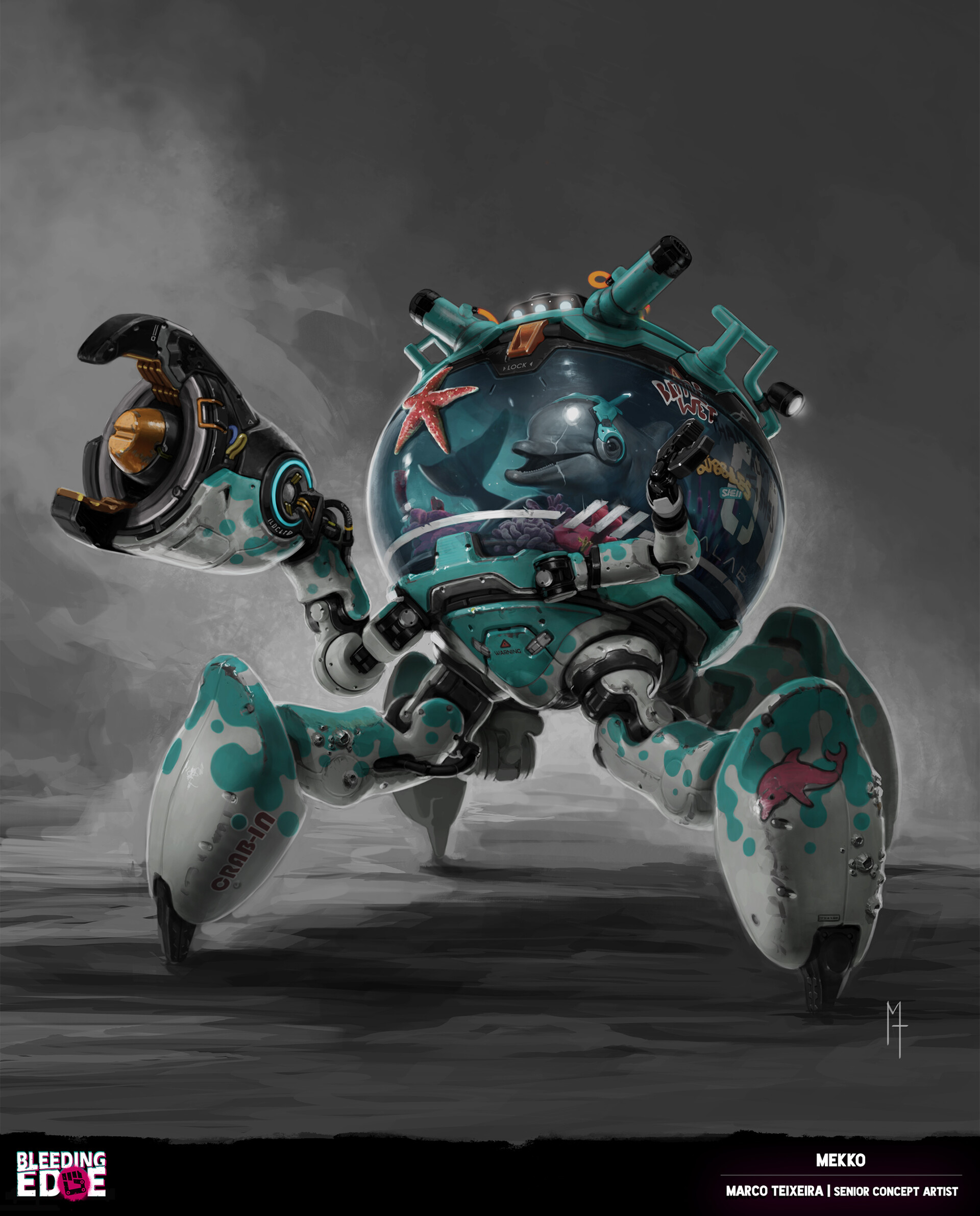 Marco Teixeira | Digital Art - Bleeding Edge | MEKKO