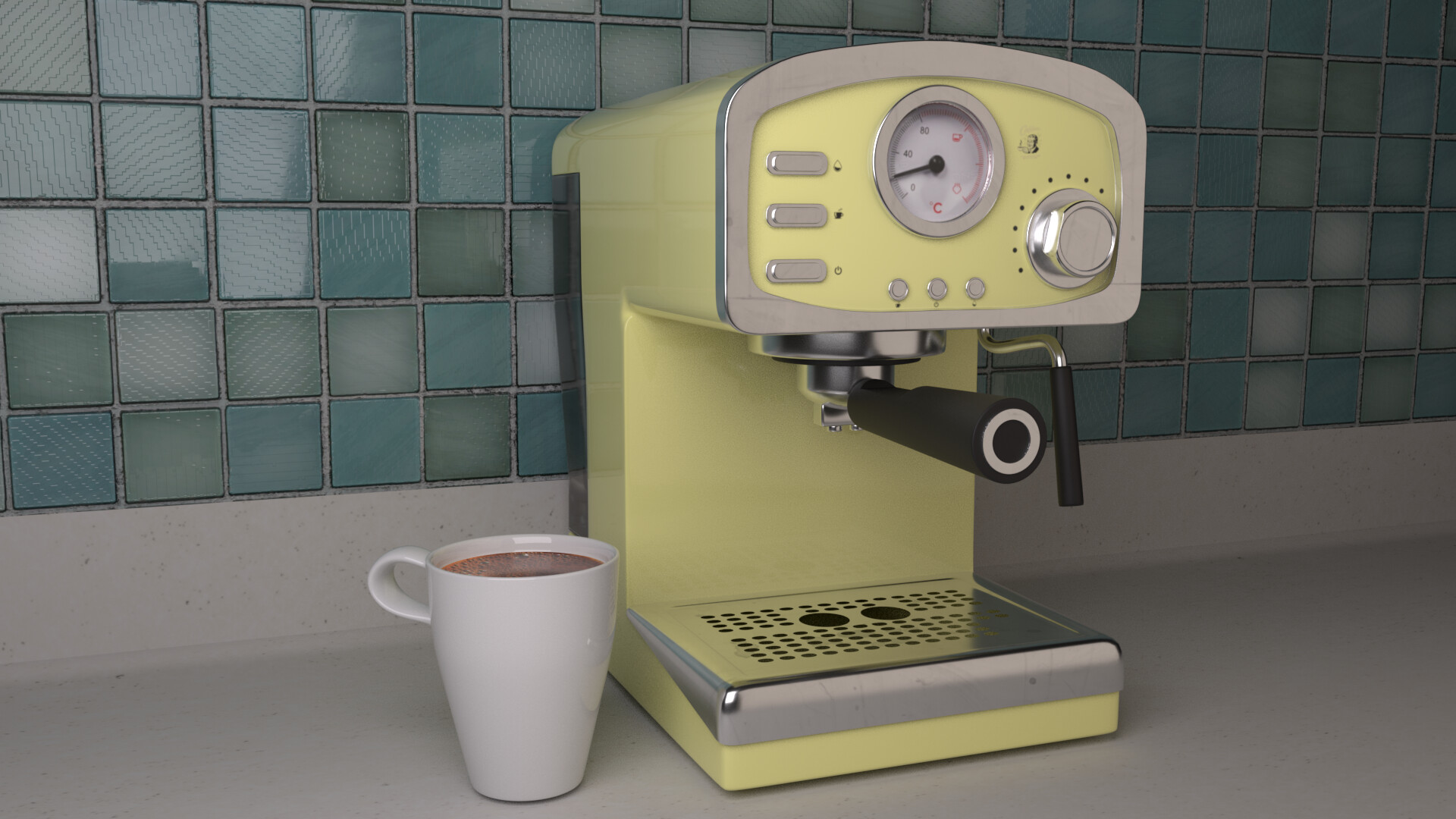 ArtStation - Coffee Machine