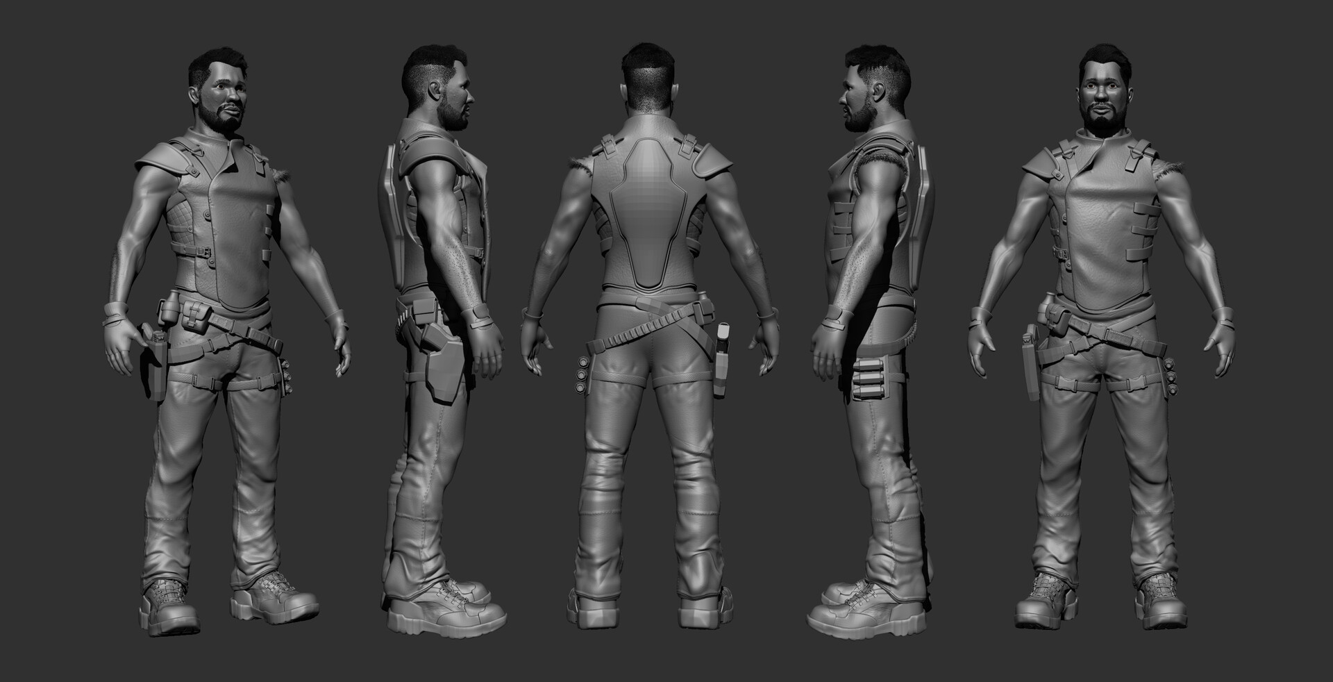 ArtStation - 3D character model