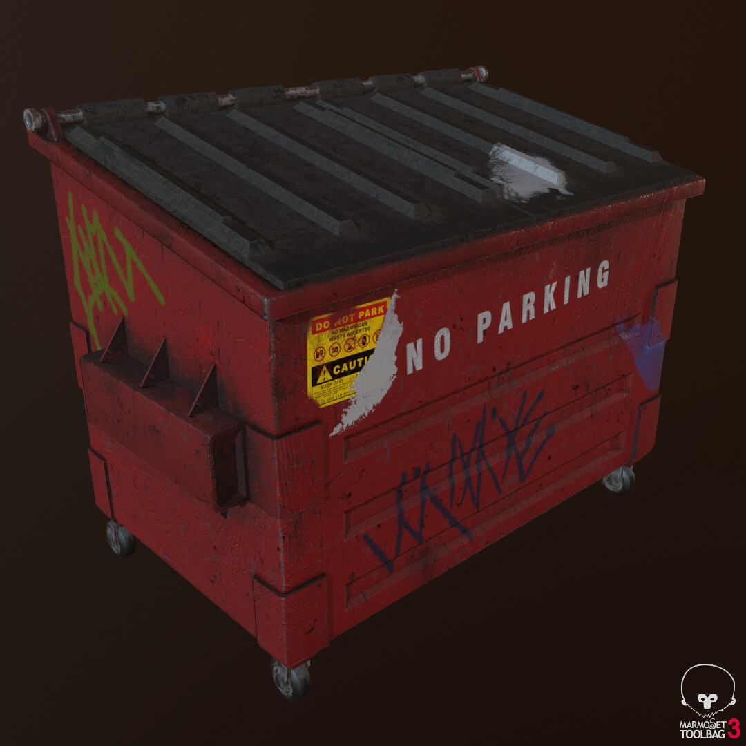 Kyle Shepherd - Alleyway Dumpster