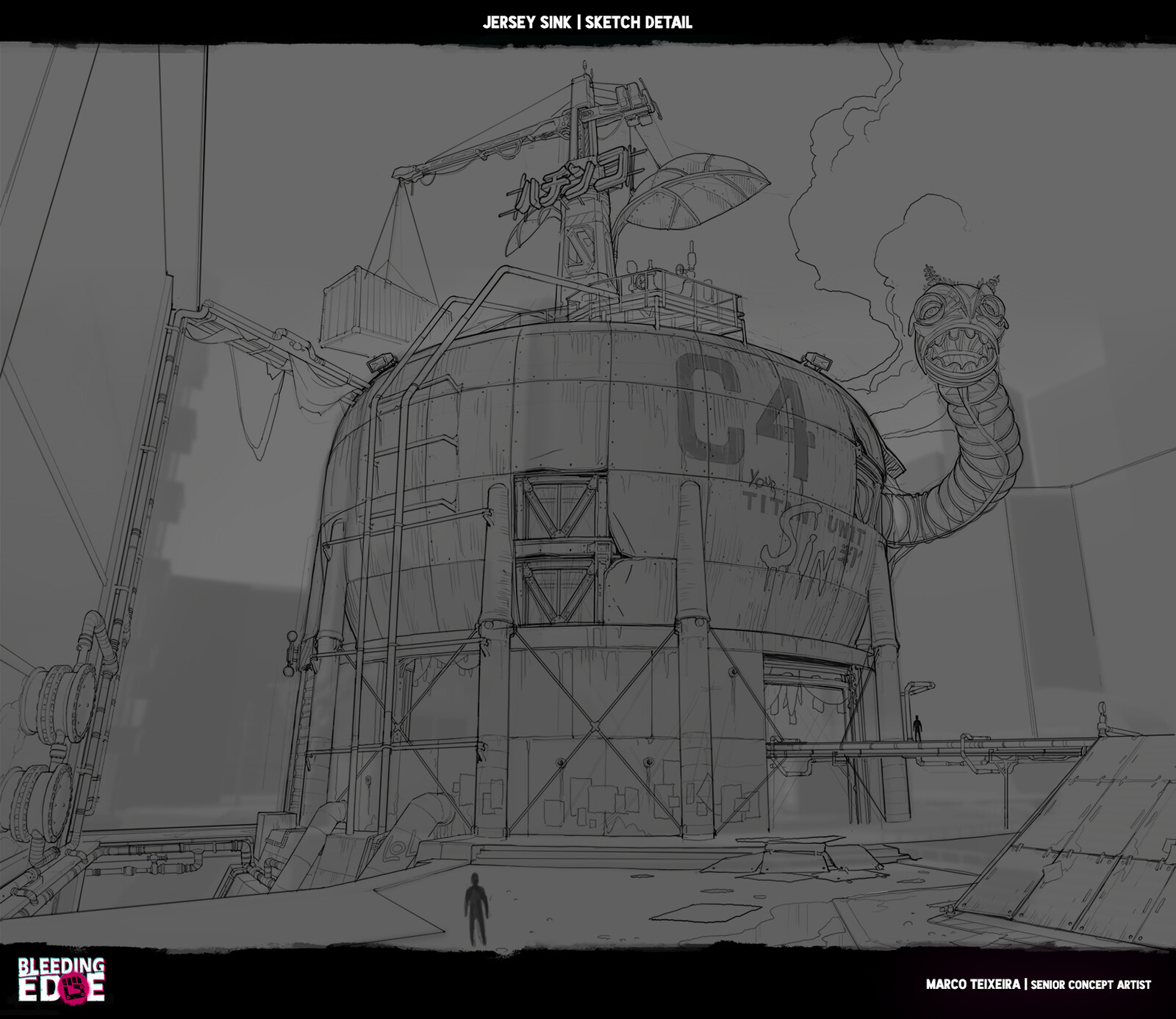 Marco Teixeira | Digital Art - Bleeding Edge | MAPS SKETCHES