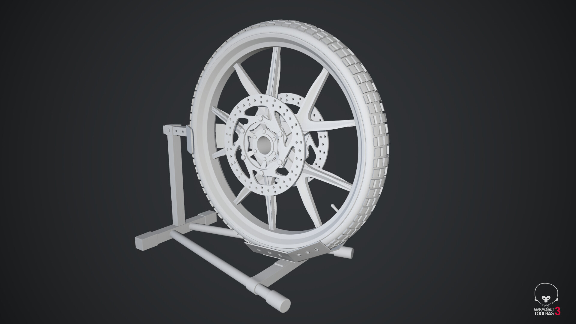 Андрей Кулагов - BMW R100 Custom Wheel