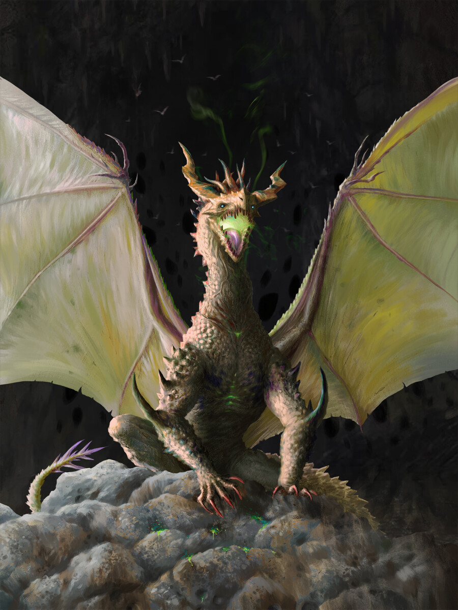 Acid Dragon by Alexandr Elichev : r/ImaginaryDragons