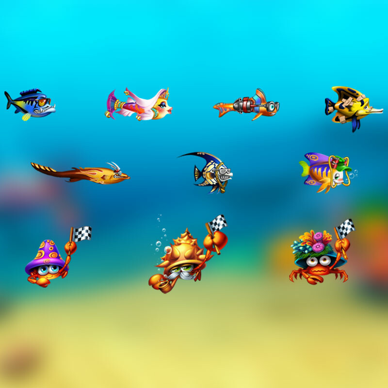 ArtStation - Another Slot symbols of the Ocean Themed slot ⁠🌊🌊🌊⁠