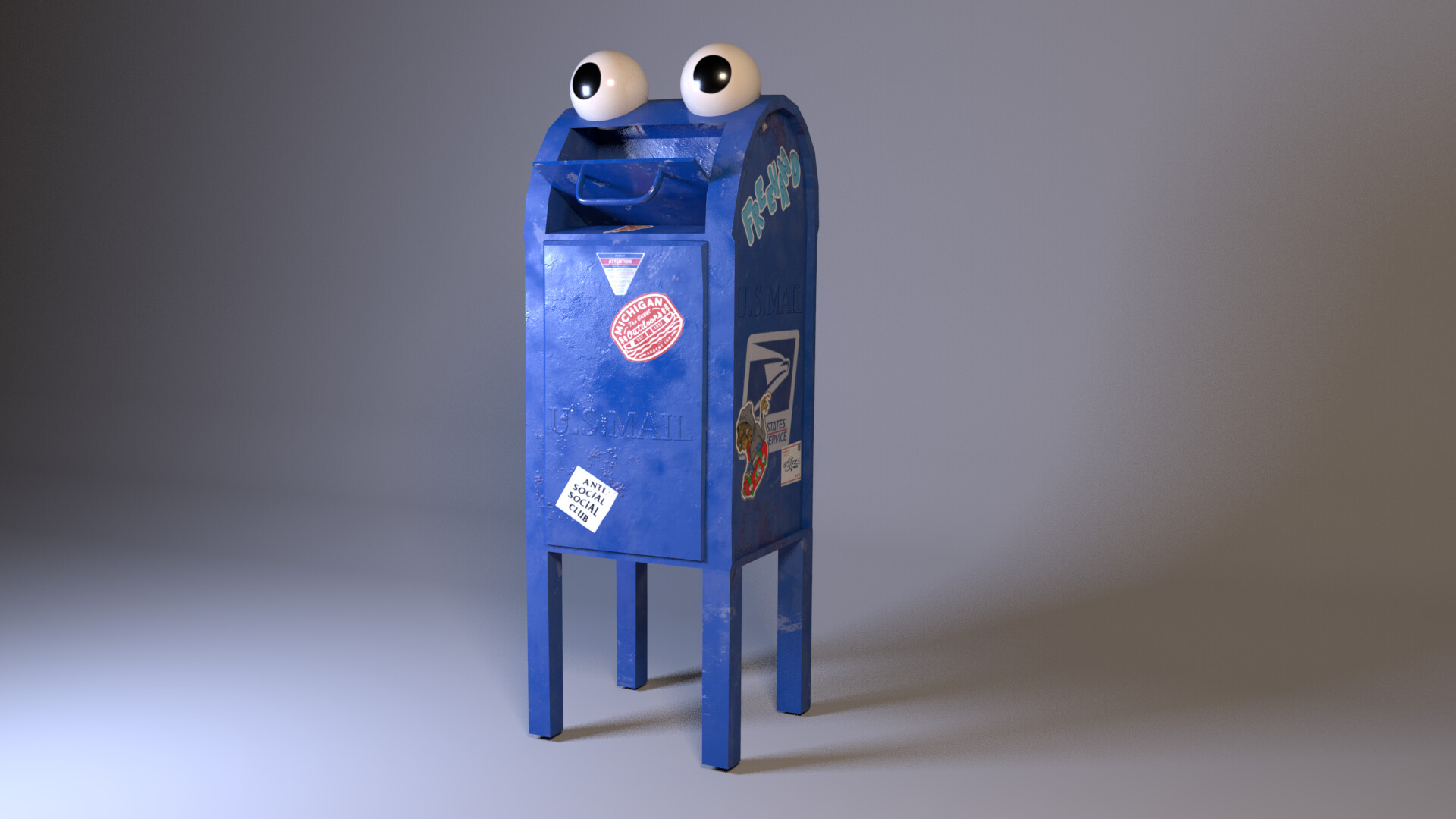 ArtStation - Mail Box Character