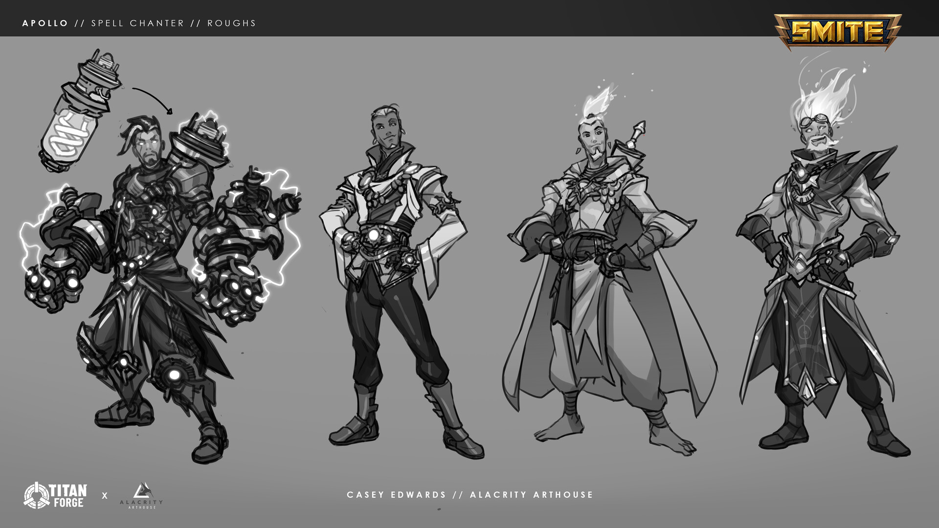 Smite Apollo Concept Art