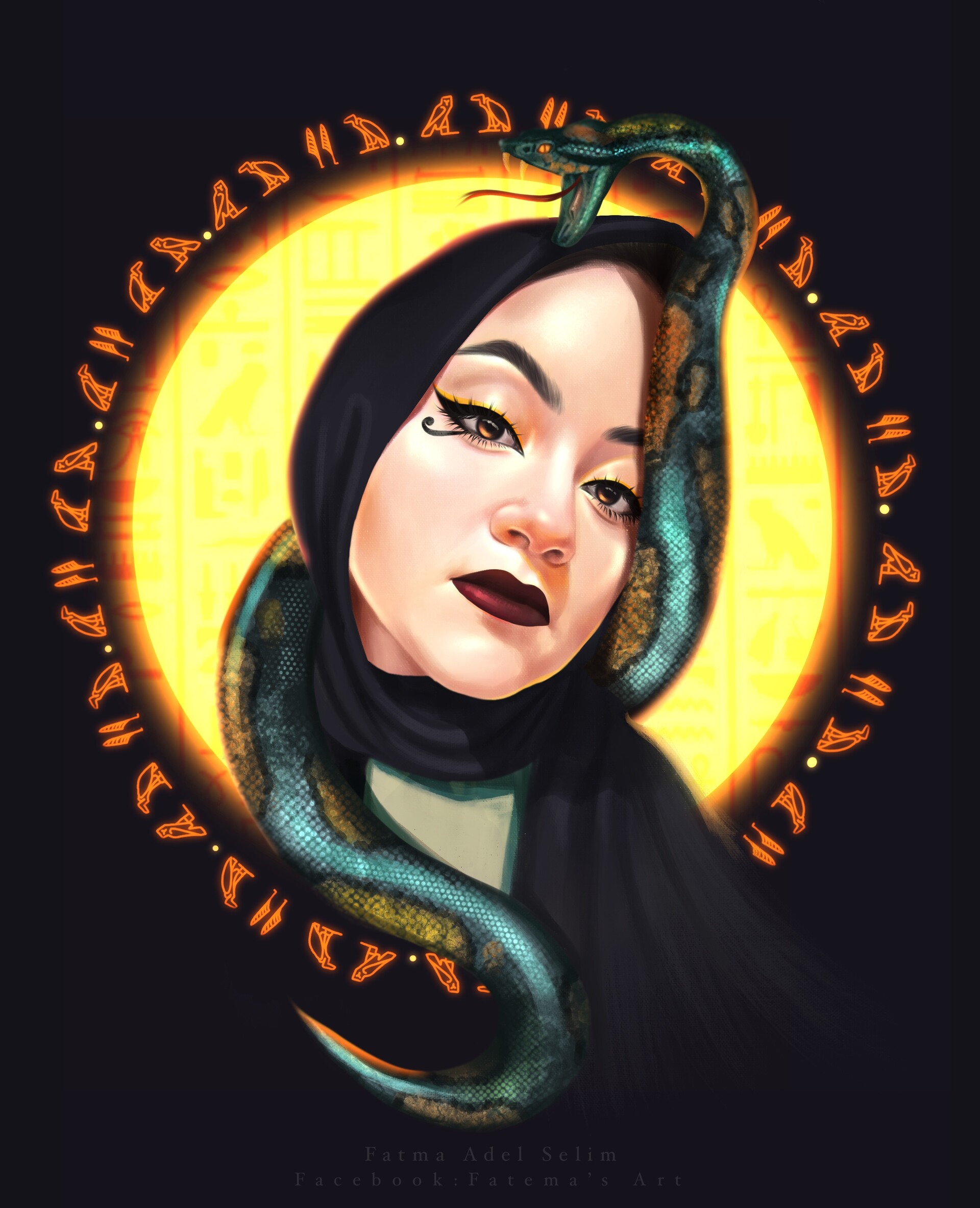 ArtStation - Ancient Snake Queen