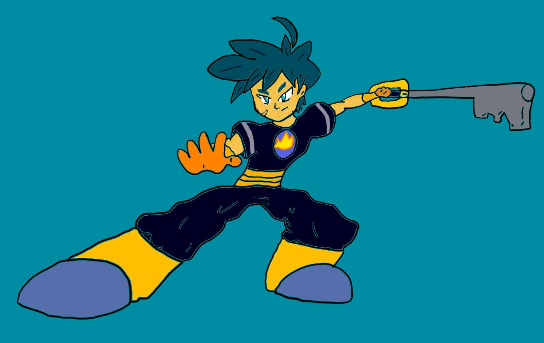 ArtStation - The Keyblade Warrior