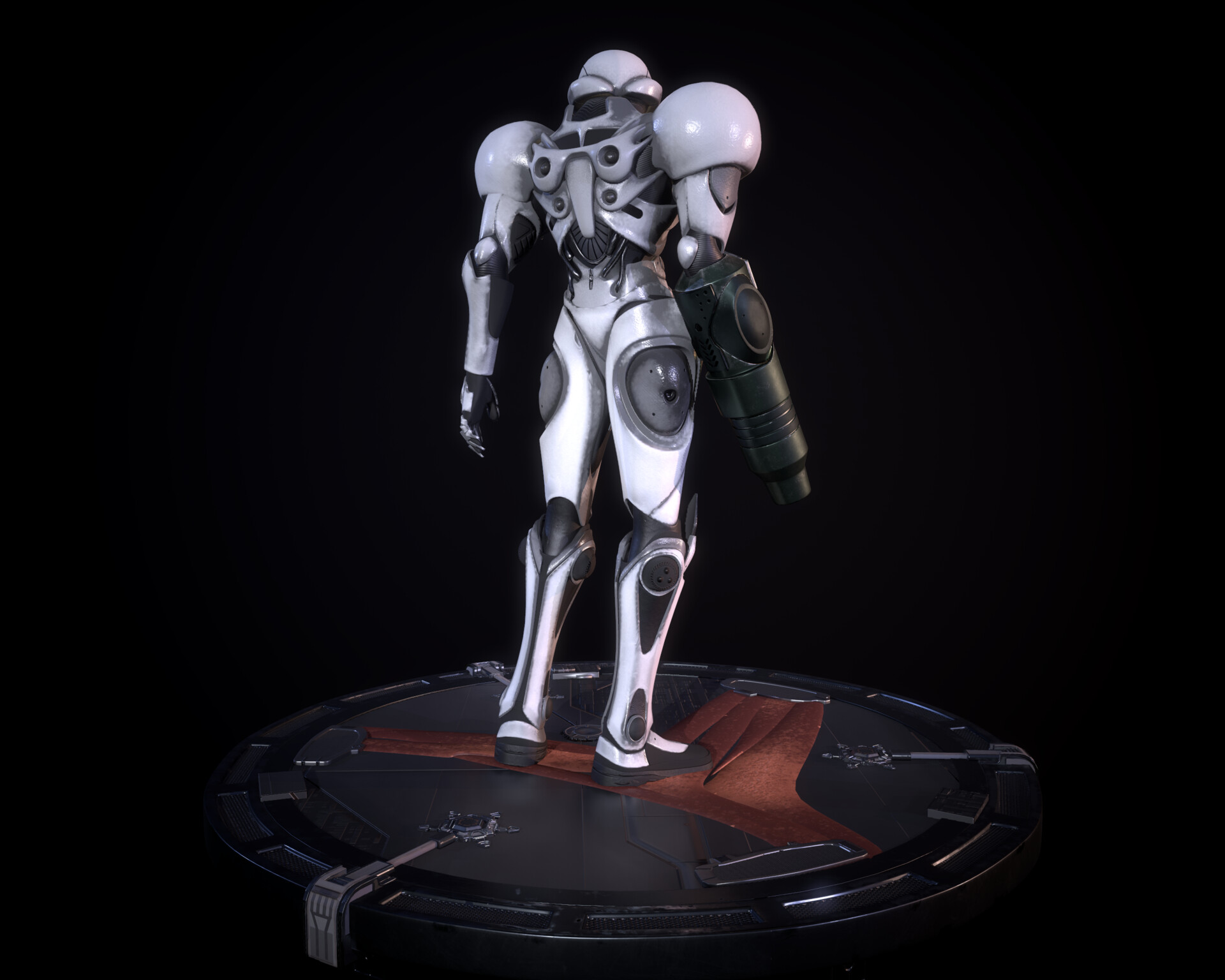 Alexandre Pages - Metroid Prime 2 - Samus Aran's Light Suit