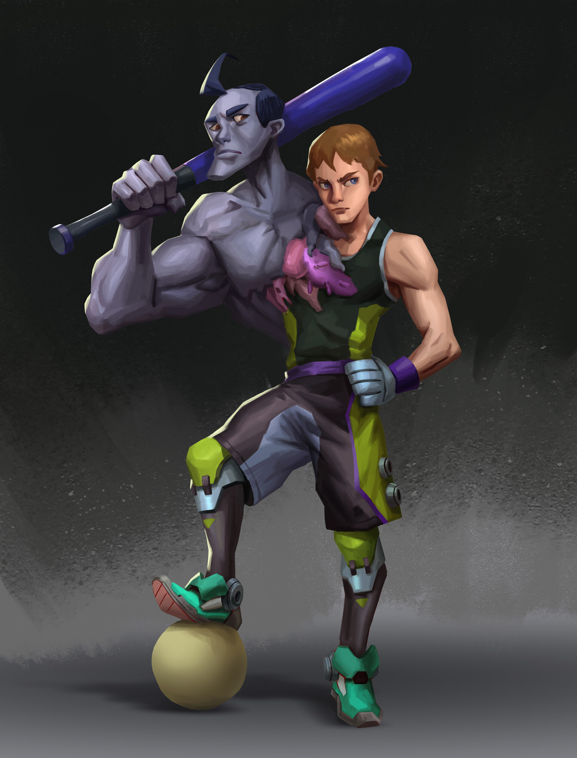 ArtStation - Future Sports - Mutant Striker