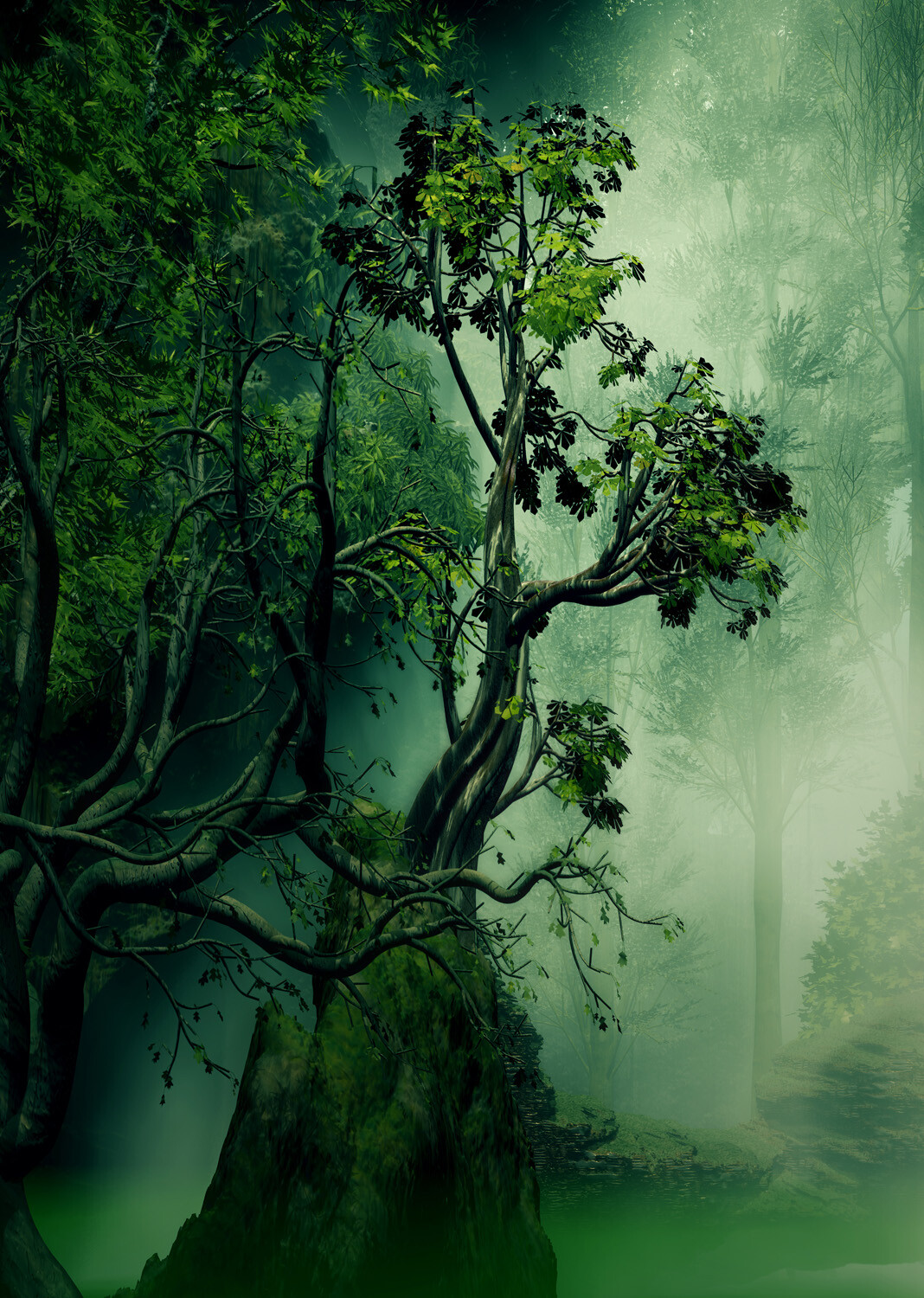 ArtStation - Imposing Tree