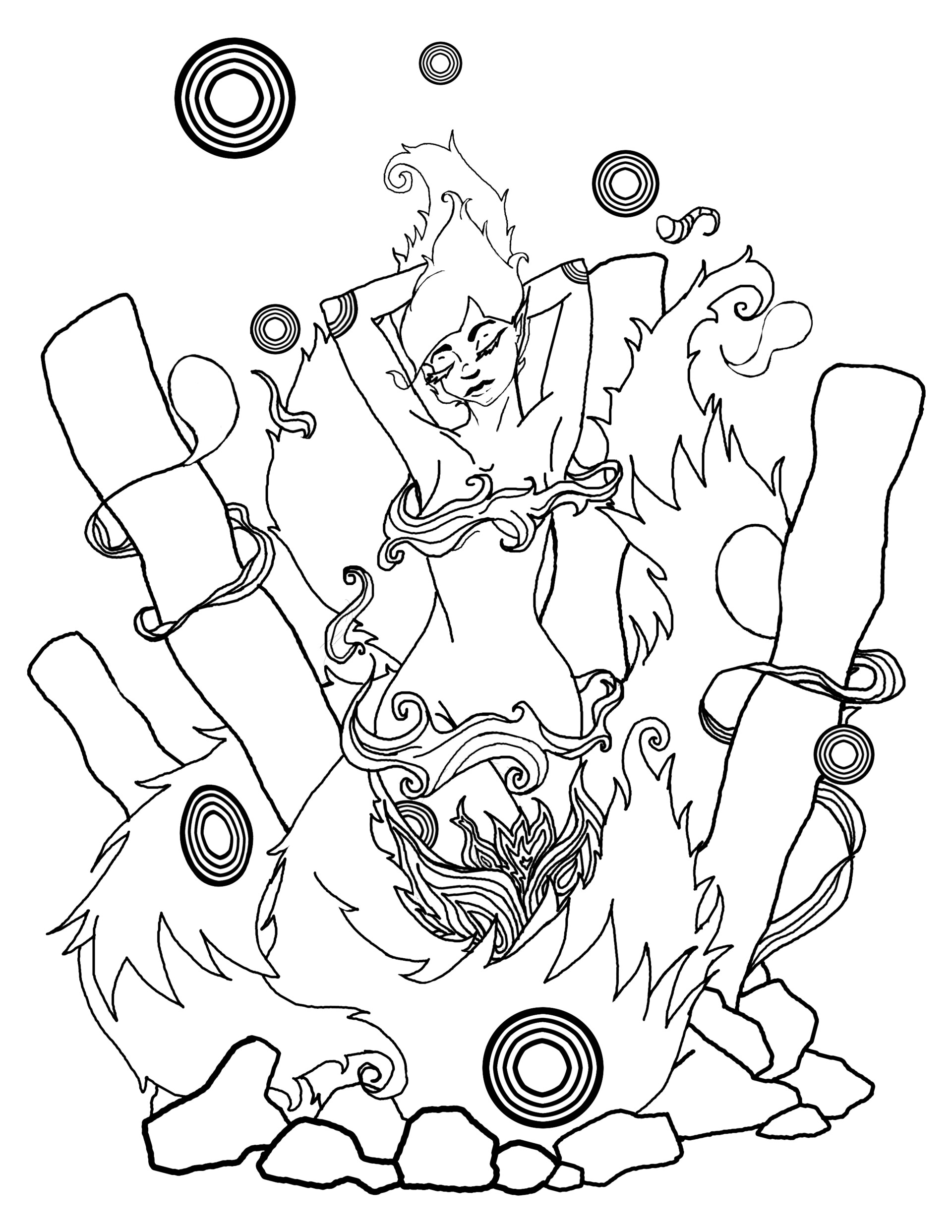 firefox coloring pages