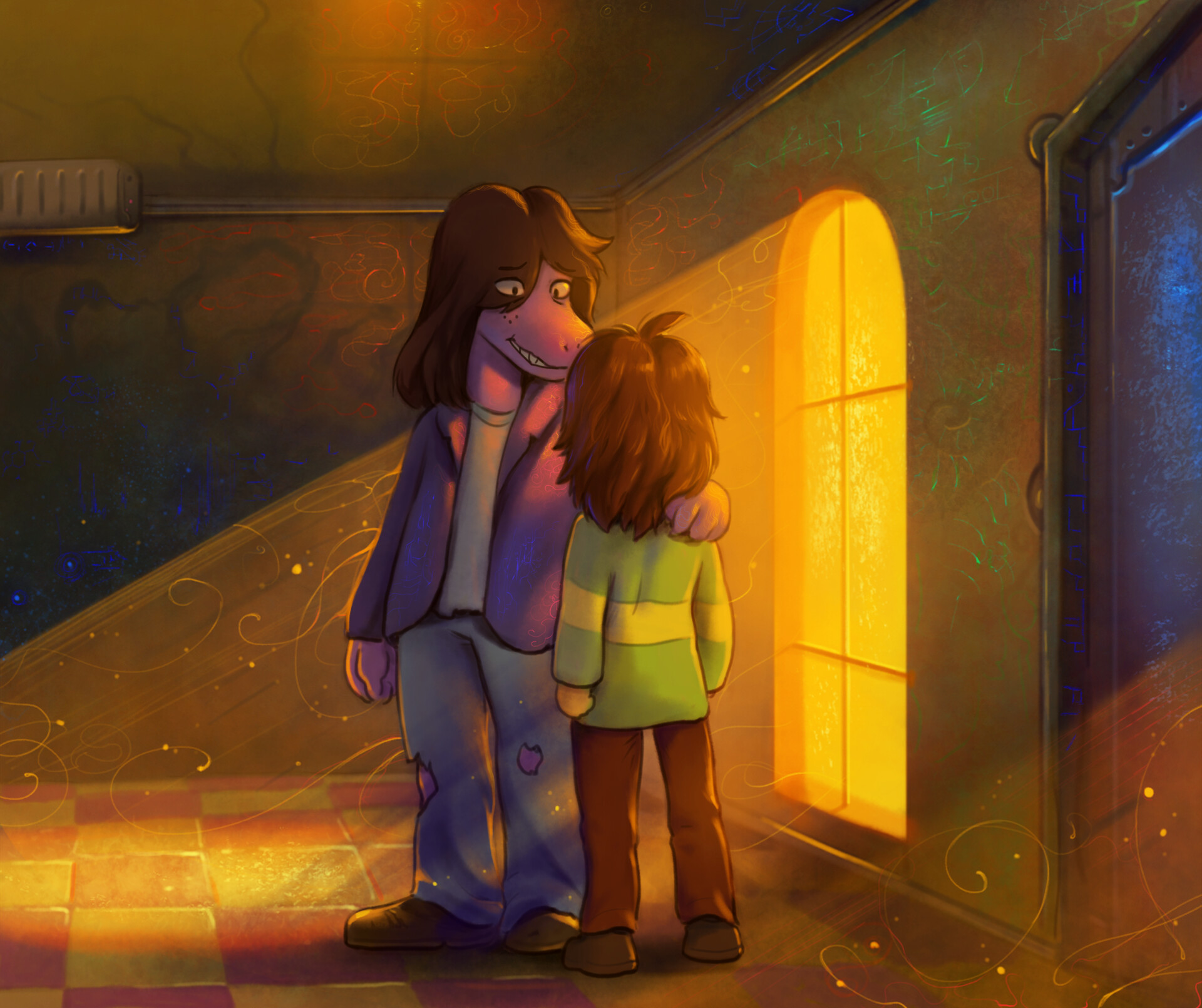 ArtStation - Golden friendship