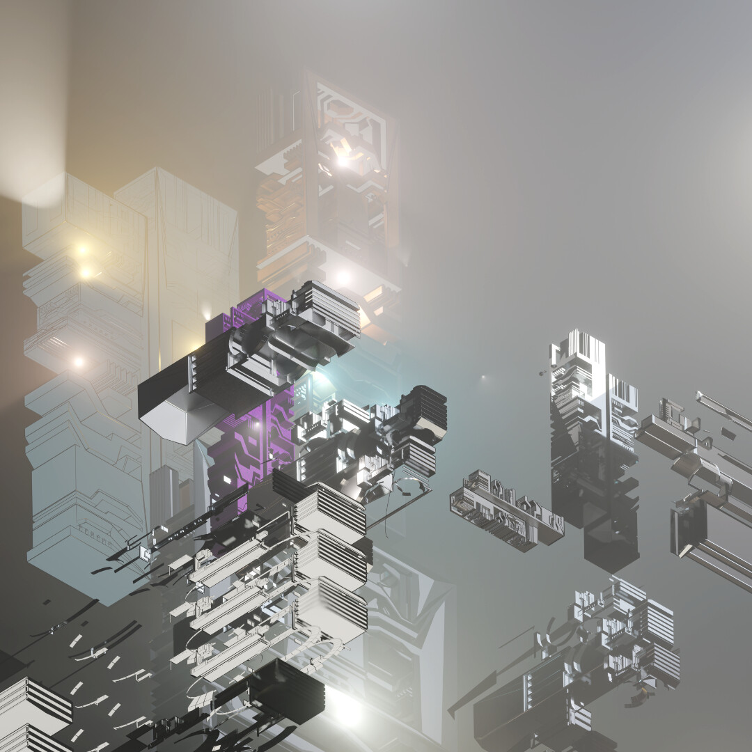 ArtStation - Floating Abstracts 3