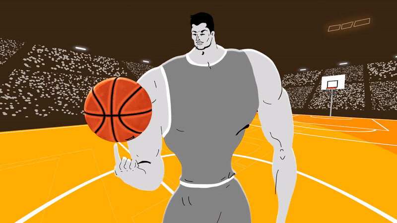 ArtStation - Animation-Basketball advert