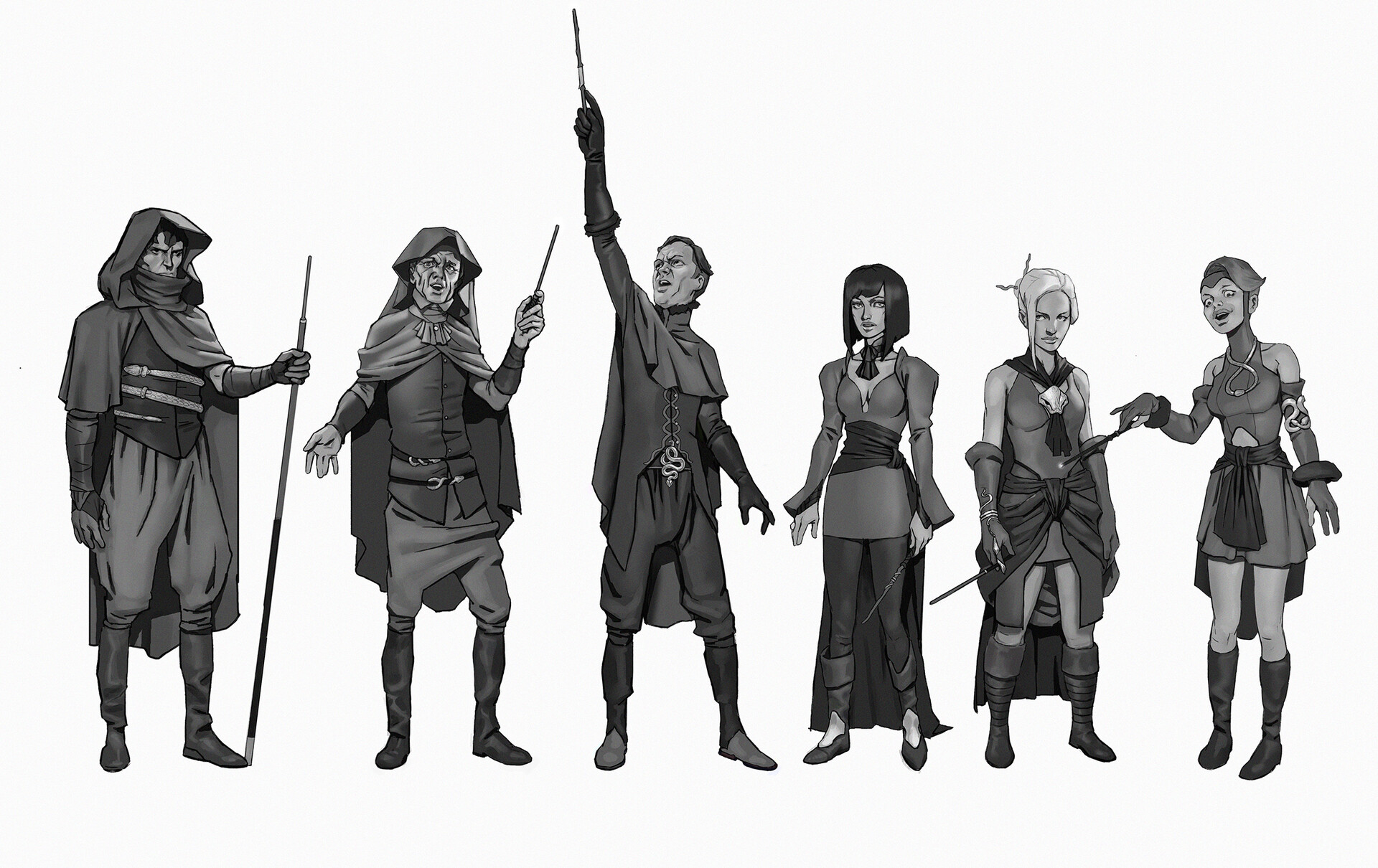 ArtStation - Death Eaters Redesign - Harry Potter