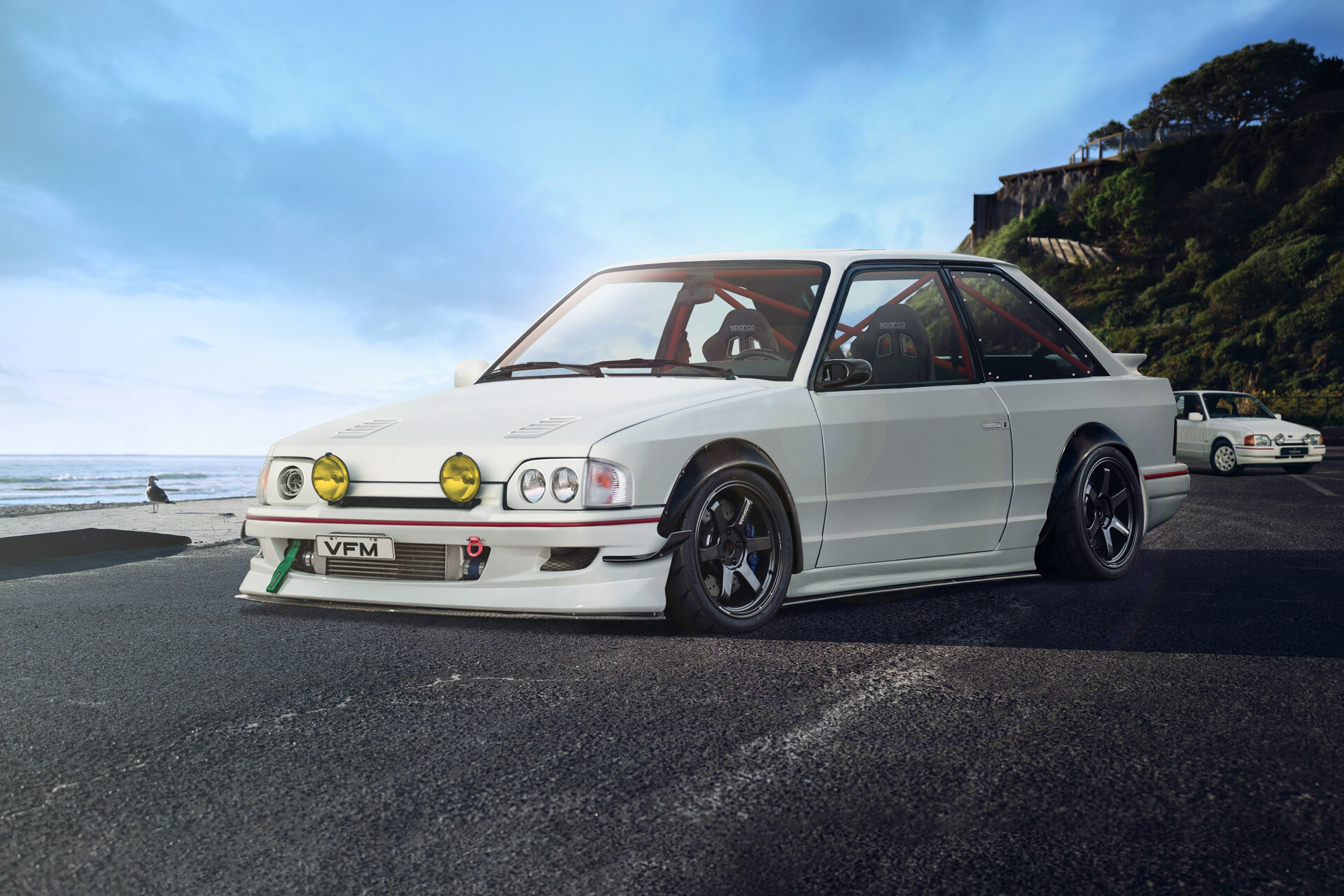 ArtStation - Ford Escort