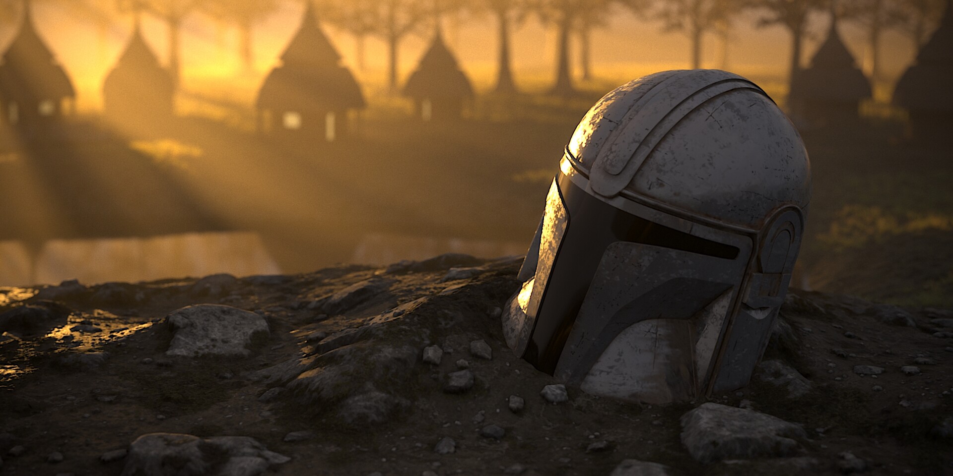 ArtStation - Mandalorian helmet