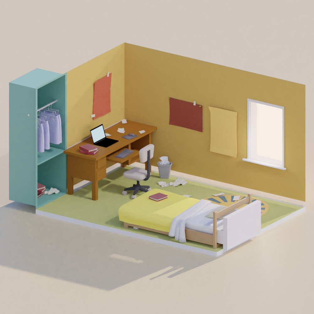 ArtStation - Simple Room