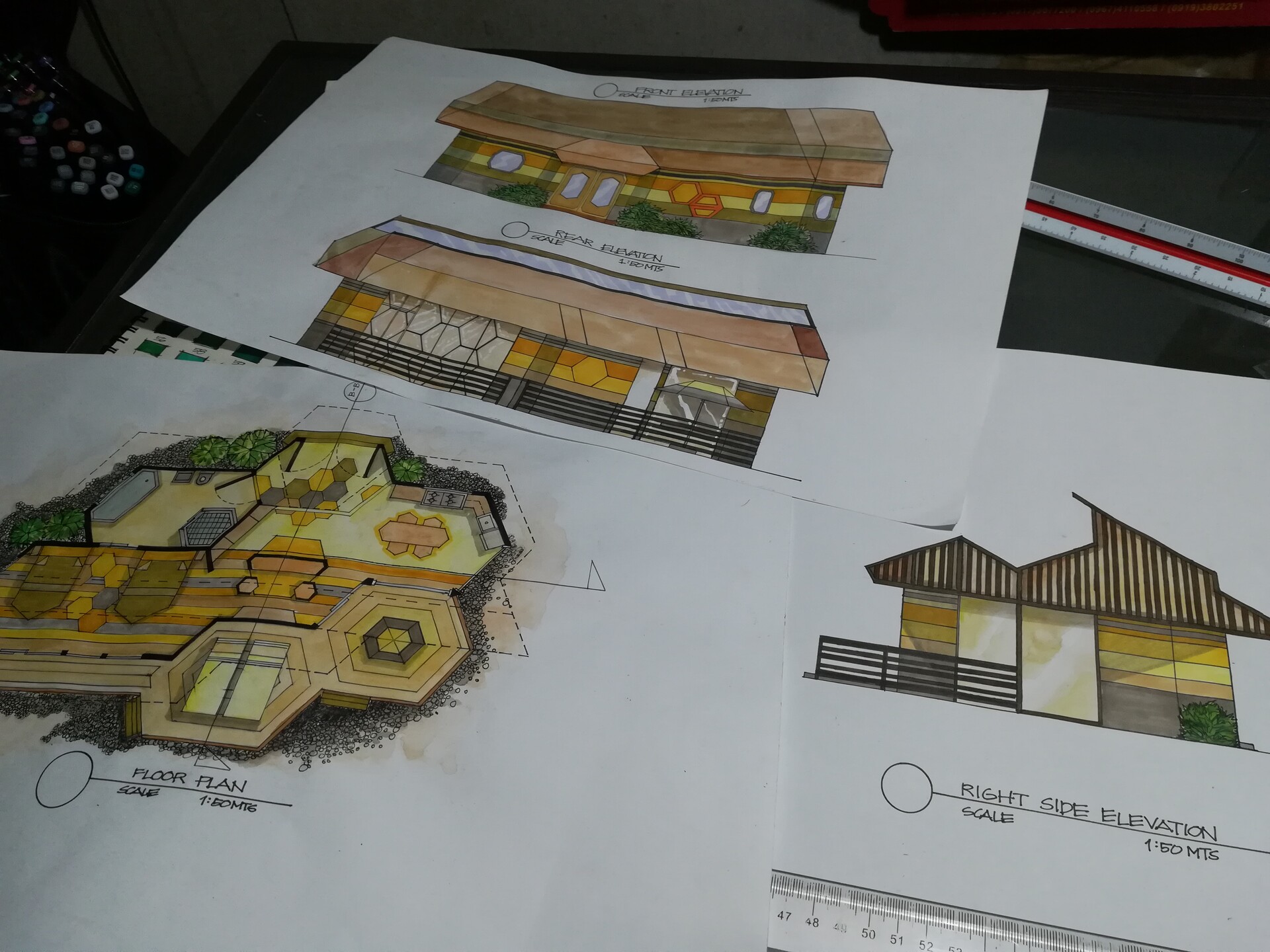 Manual Architectural Presentation Board