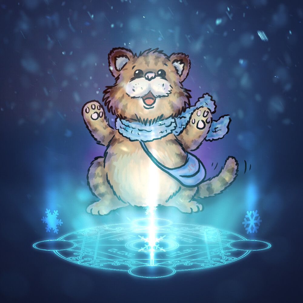 ArtStation - Cat summoner