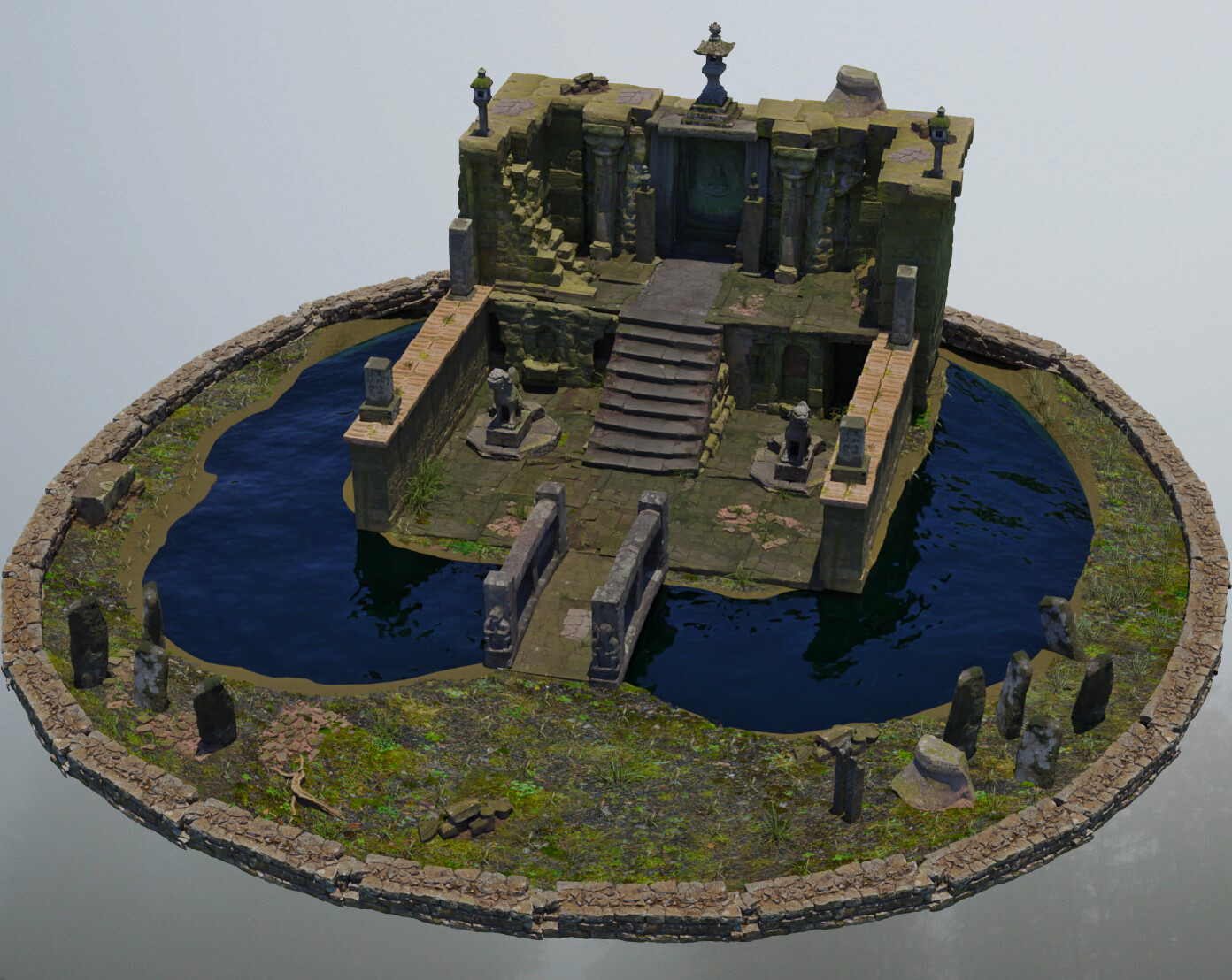 ArtStation - Japanese Temple