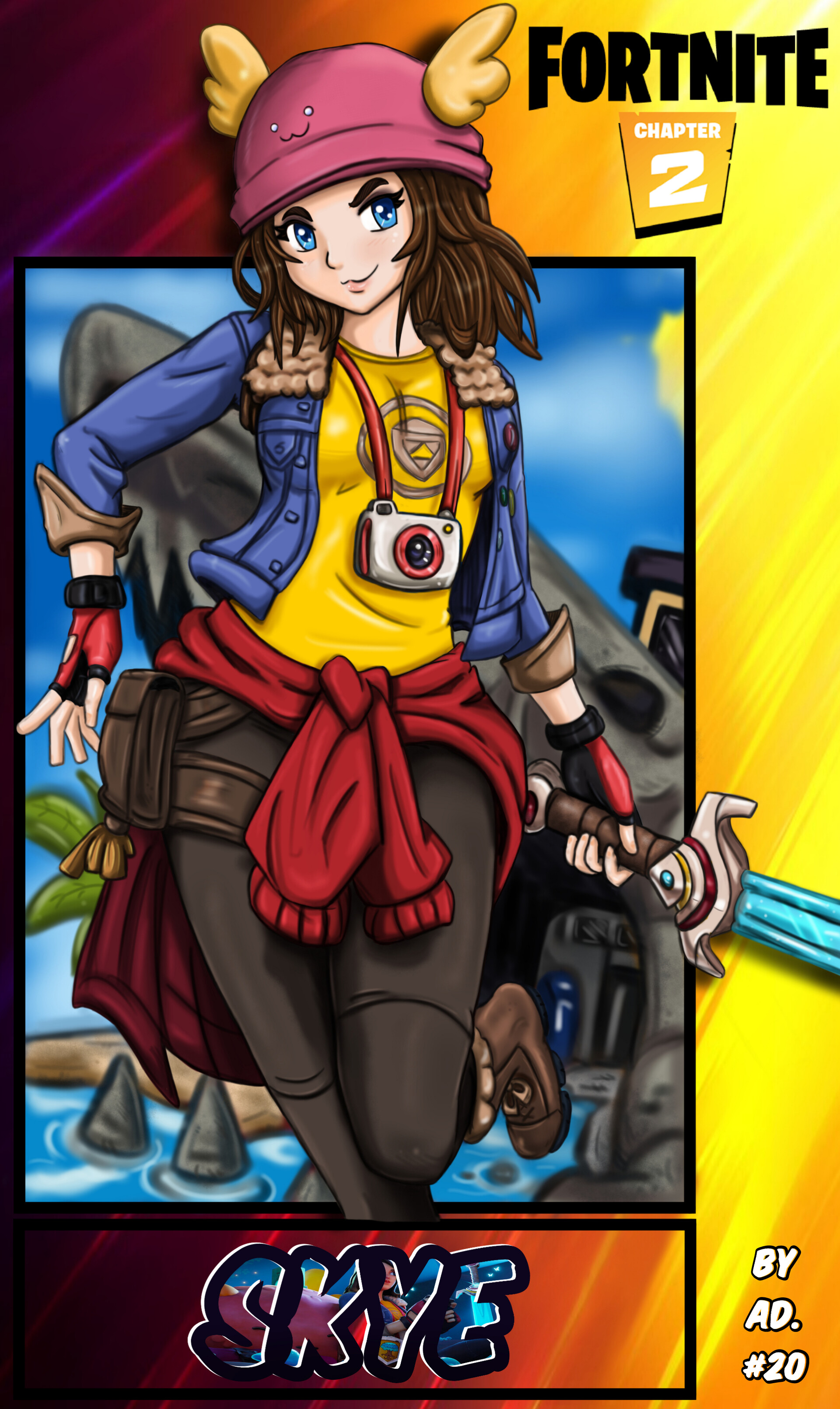 ArtStation - SKYE- FORTNITE