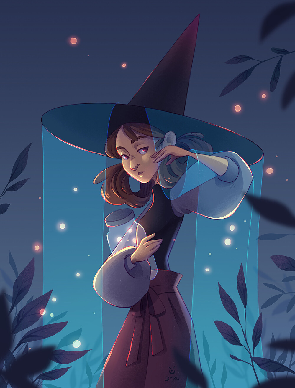 ArtStation - Firefly witch