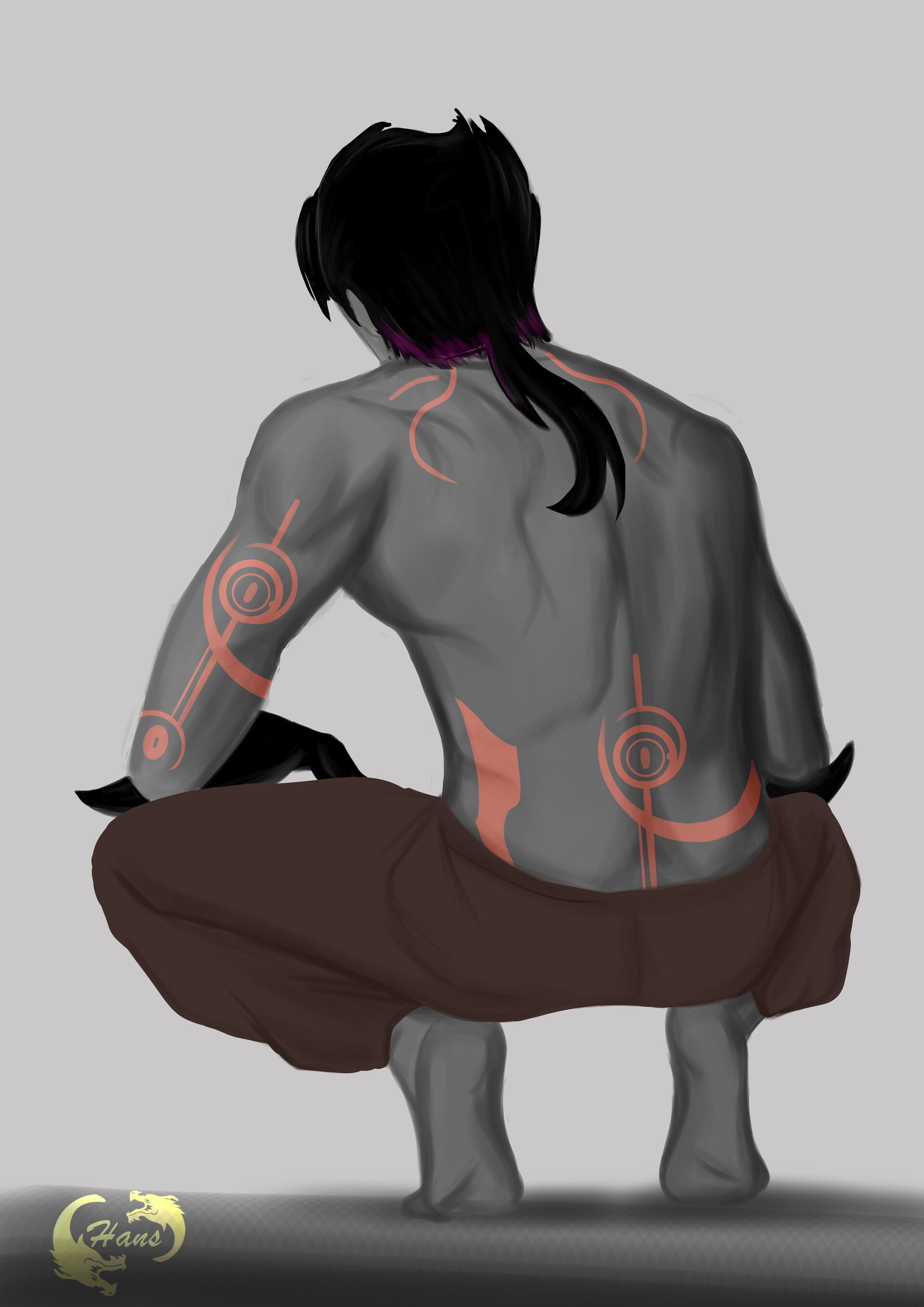 ArtStation - Hans ( oc) - Body practice