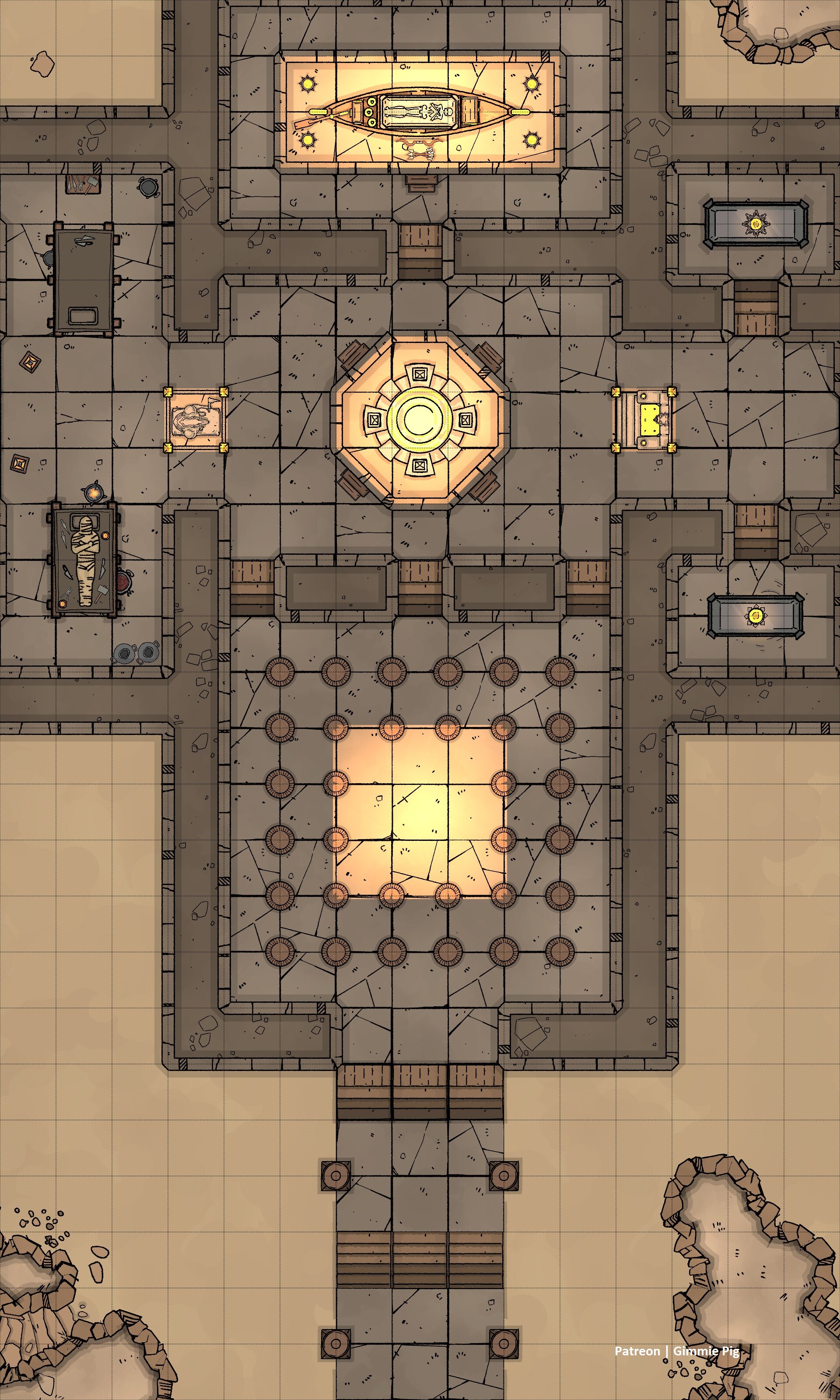 ArtStation - The Temple of the Sun