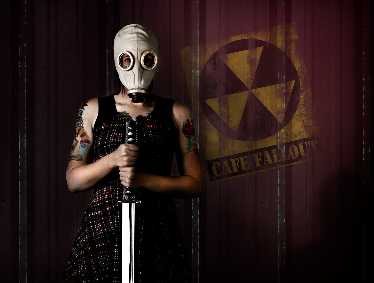 ArtStation - Cafe Fallout