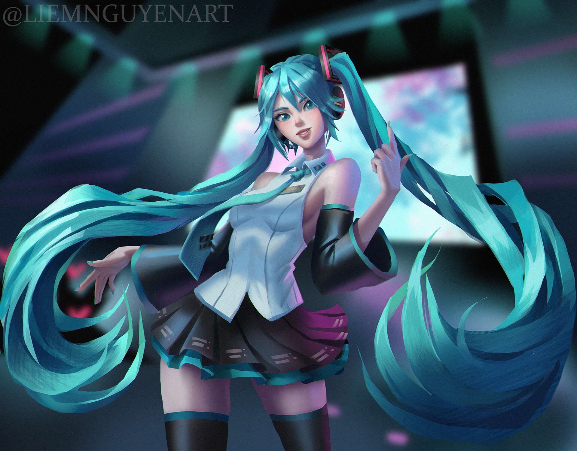 ArtStation - Miku Illustration