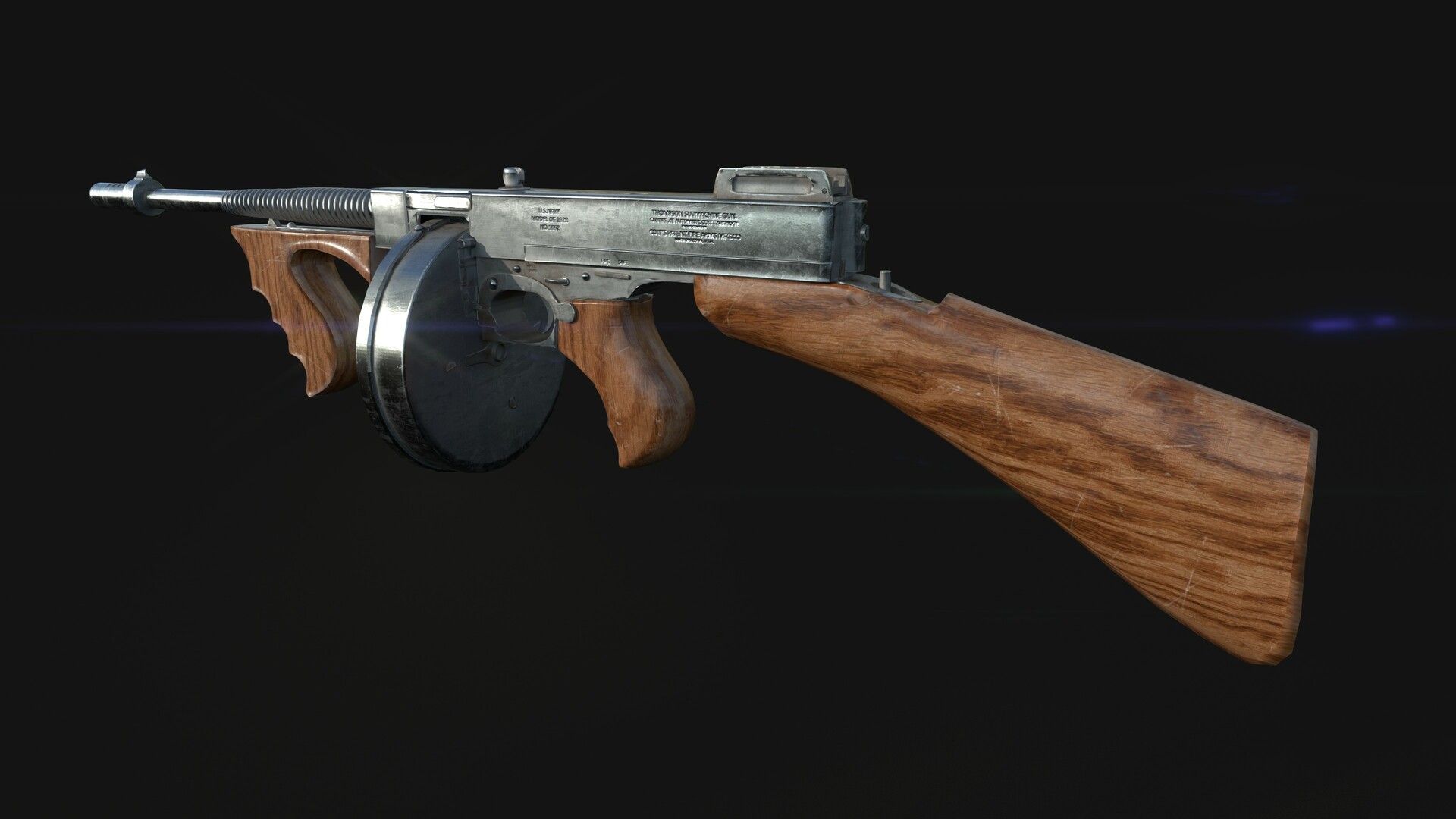 ArtStation - Thompson SMG